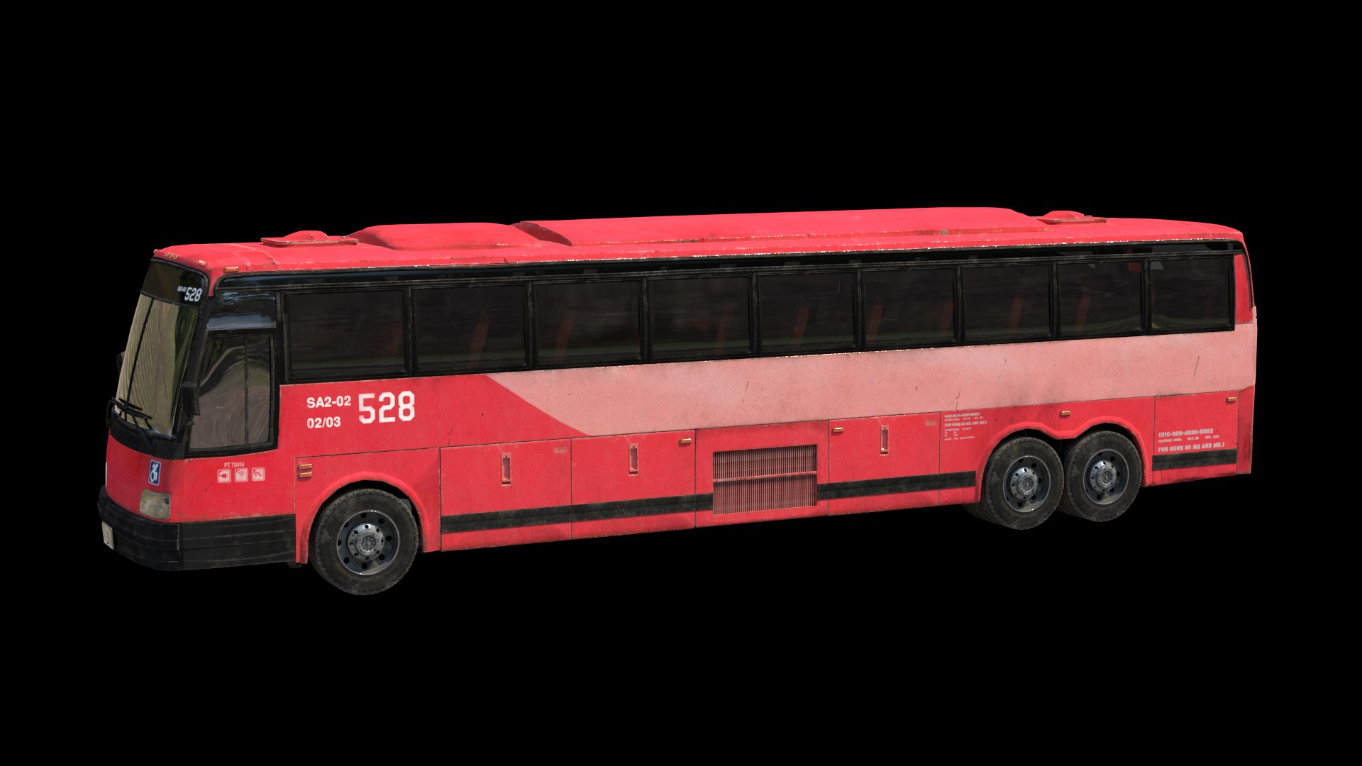 3D Red Bus Model 3D Model - TurboSquid 1781608