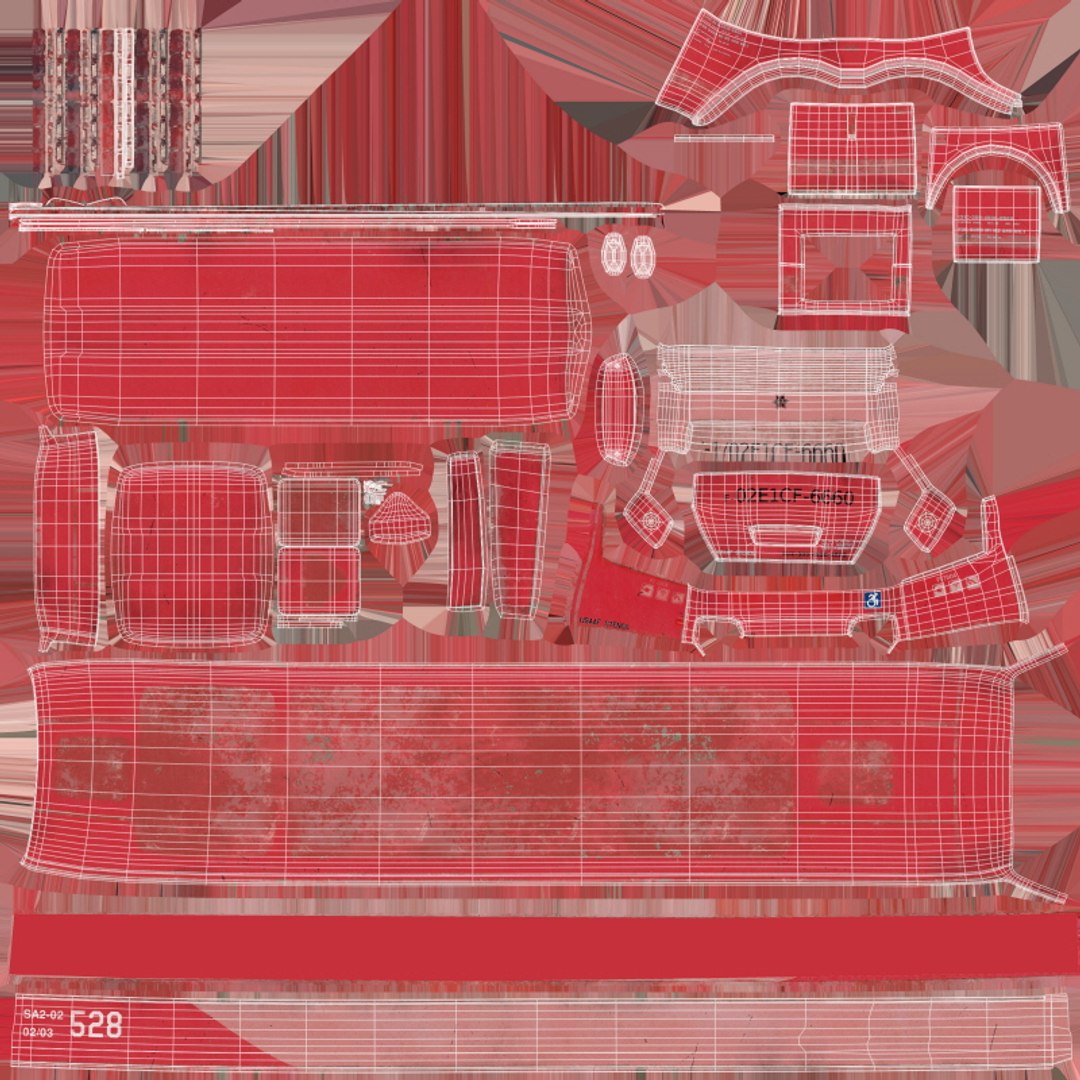 3D Red Bus Model 3D Model - TurboSquid 1781608