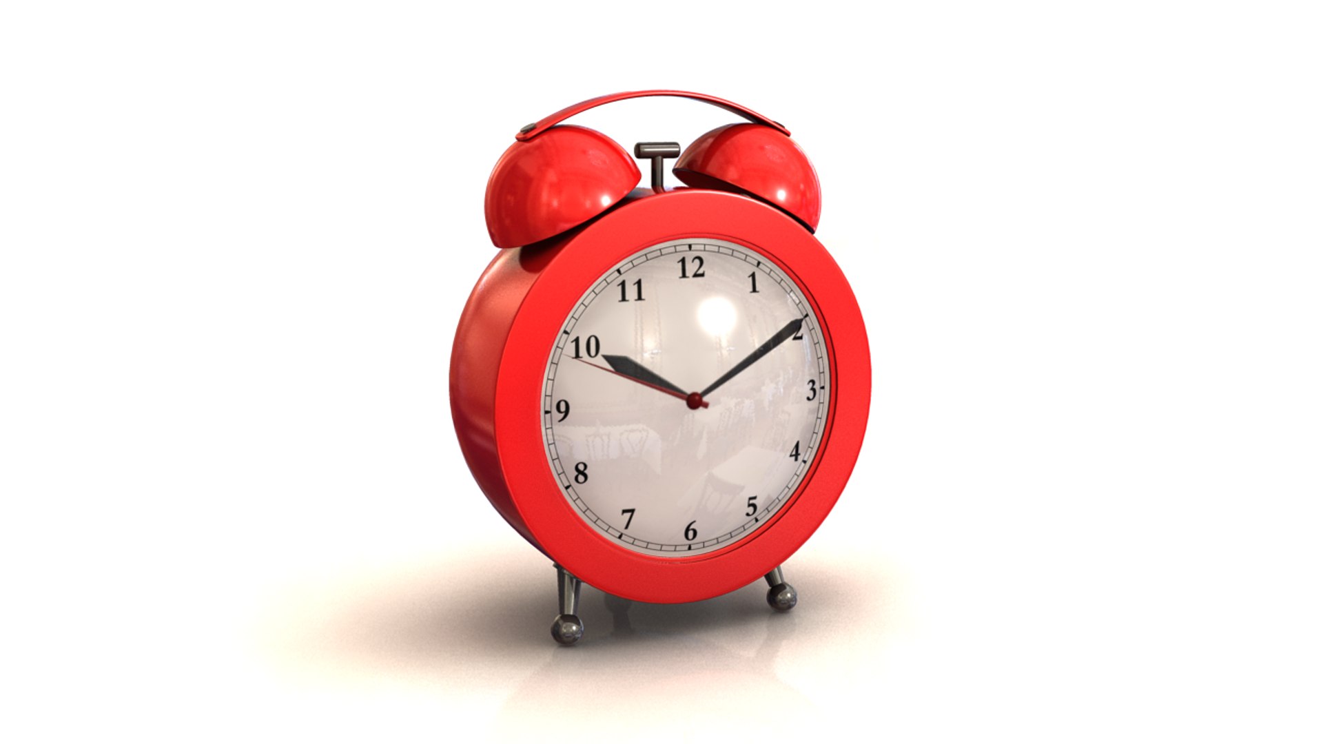 simple clock 3d model