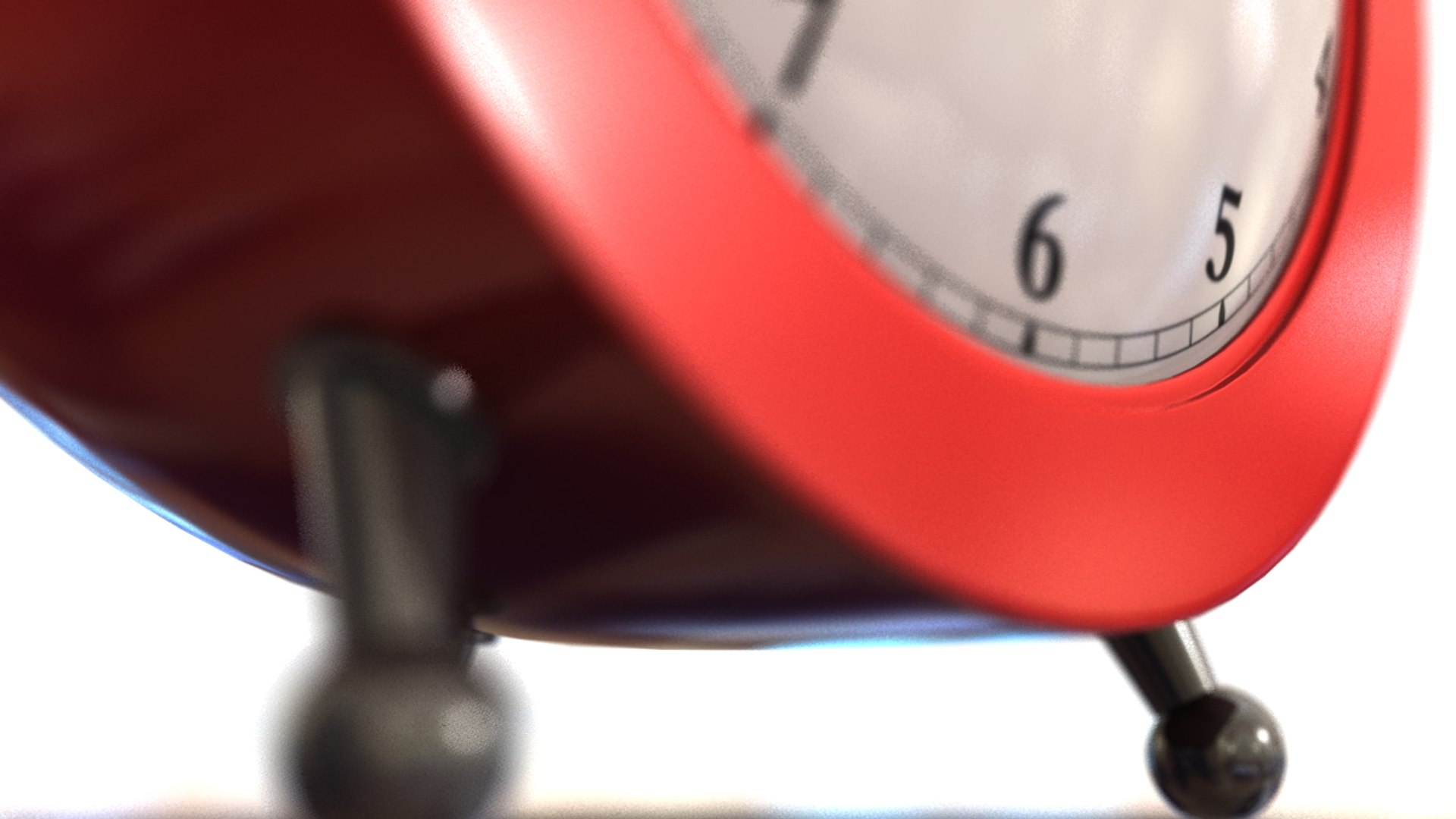 simple clock 3d model