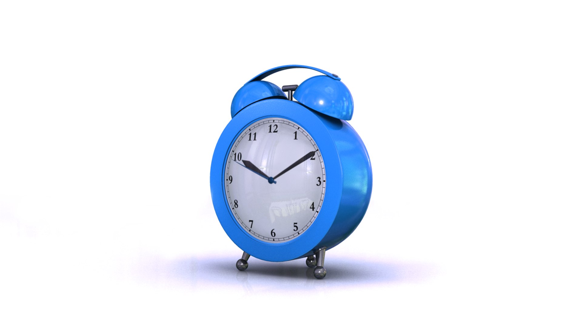 simple clock 3d model