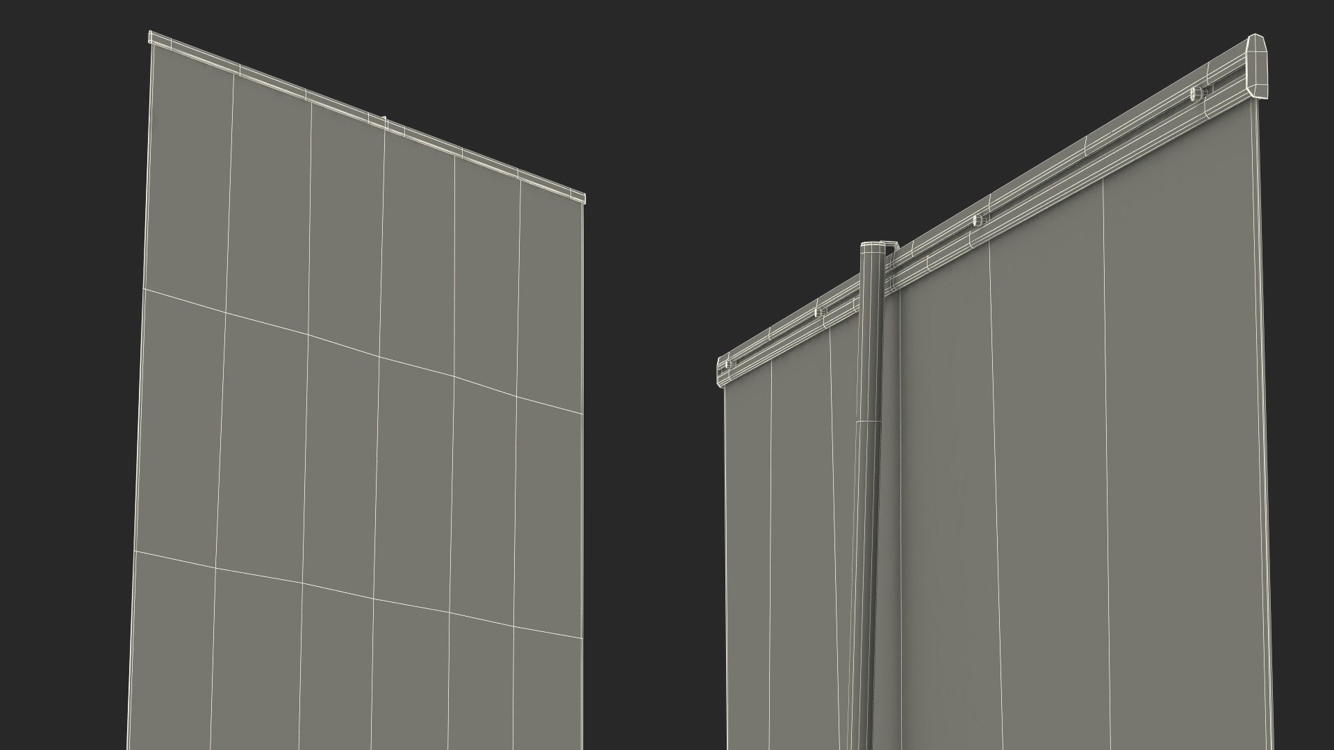 Roll Up Banner Stand 3D Model - TurboSquid 2236314