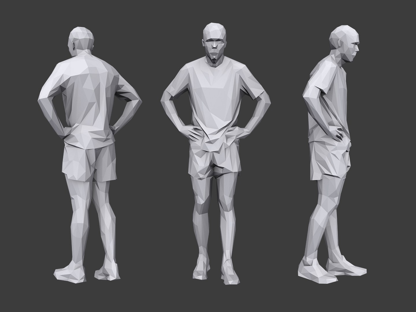 3D people fitness pack - TurboSquid 1239172