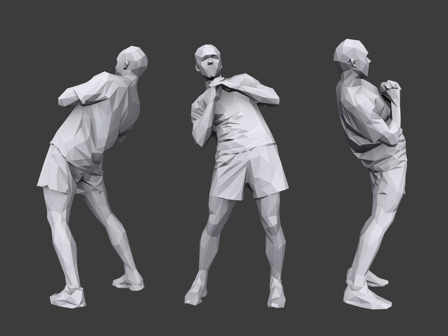 3D people fitness pack - TurboSquid 1239172