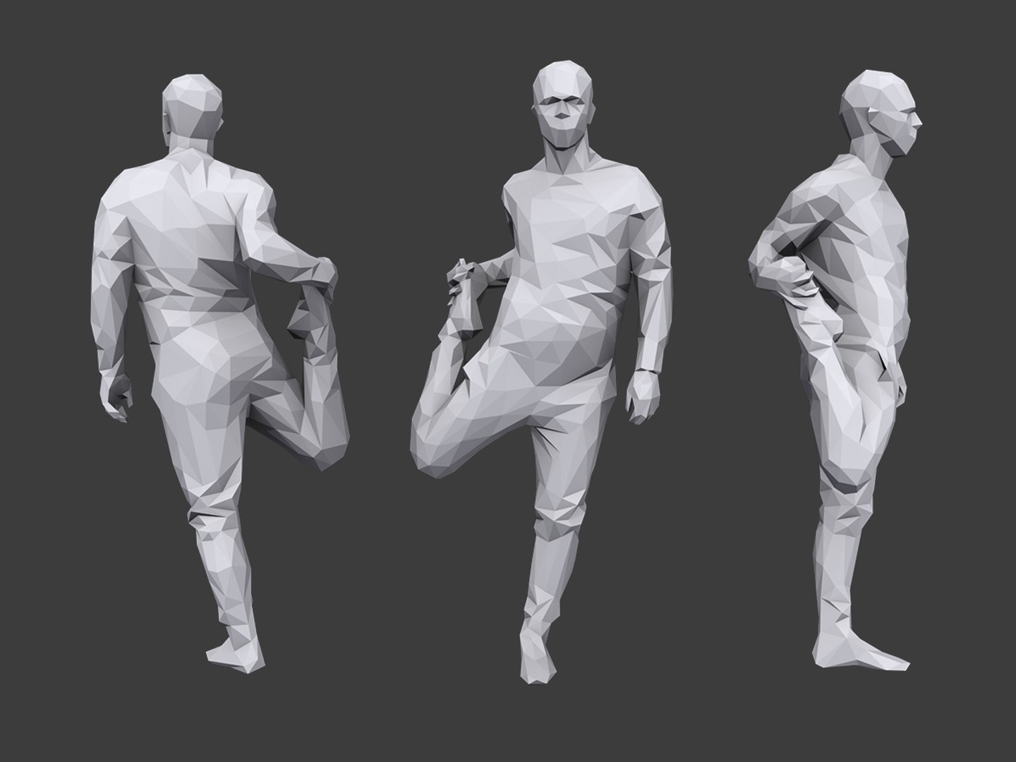 3D people fitness pack - TurboSquid 1239172