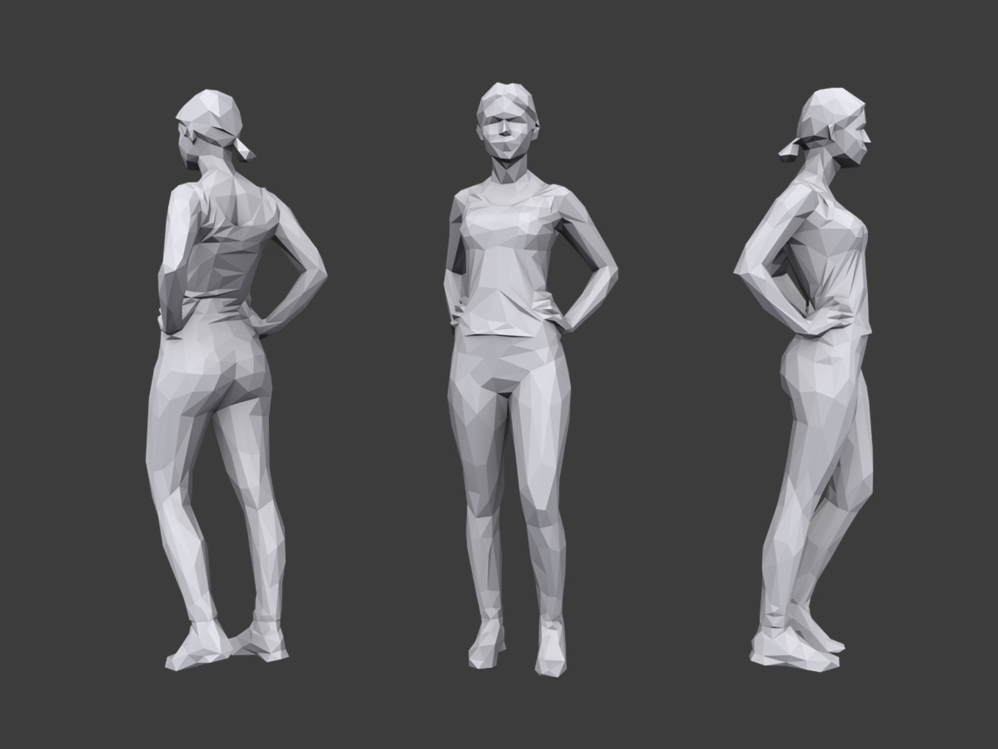 3D people fitness pack - TurboSquid 1239172