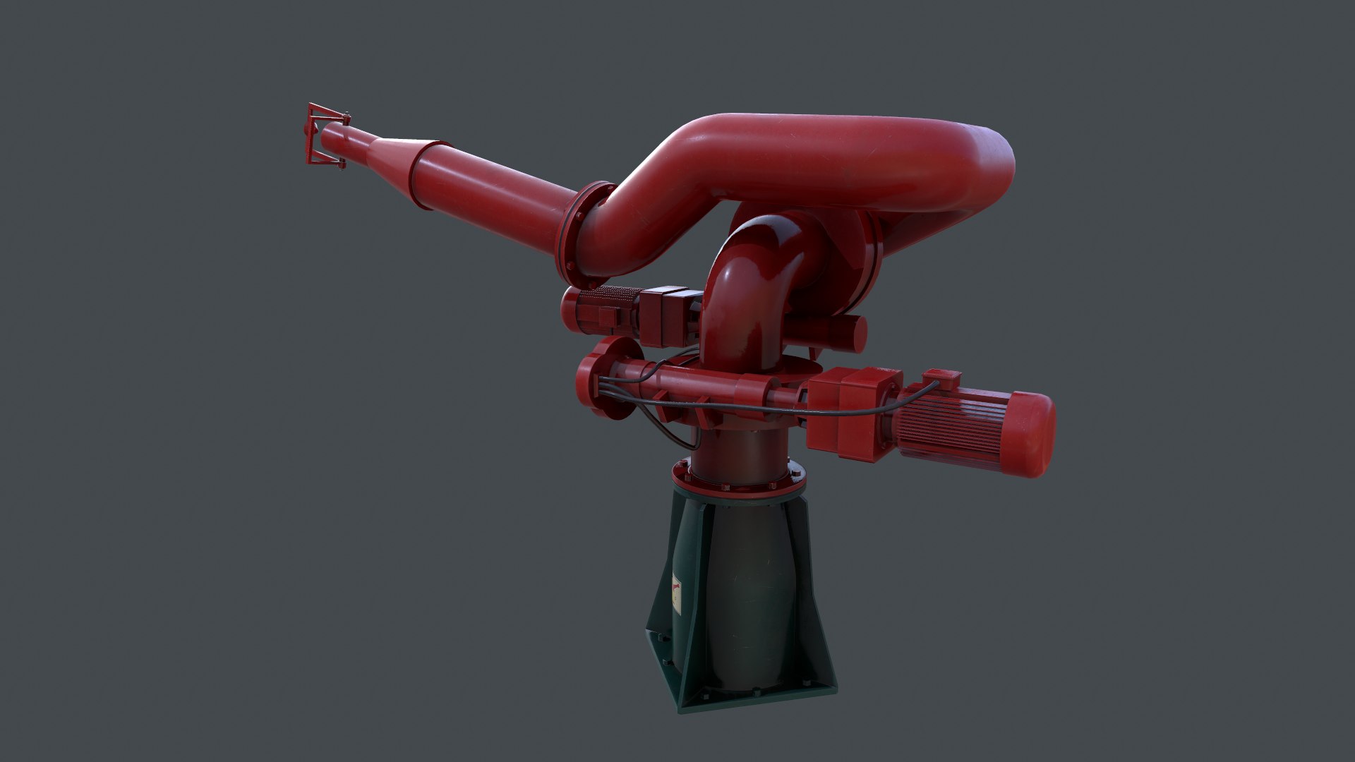 Marine Fire Fighting Water Cannon 3D - TurboSquid 2206244