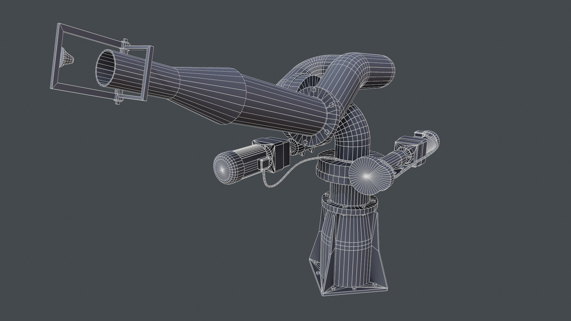 Marine Fire Fighting Water Cannon 3D - TurboSquid 2206244