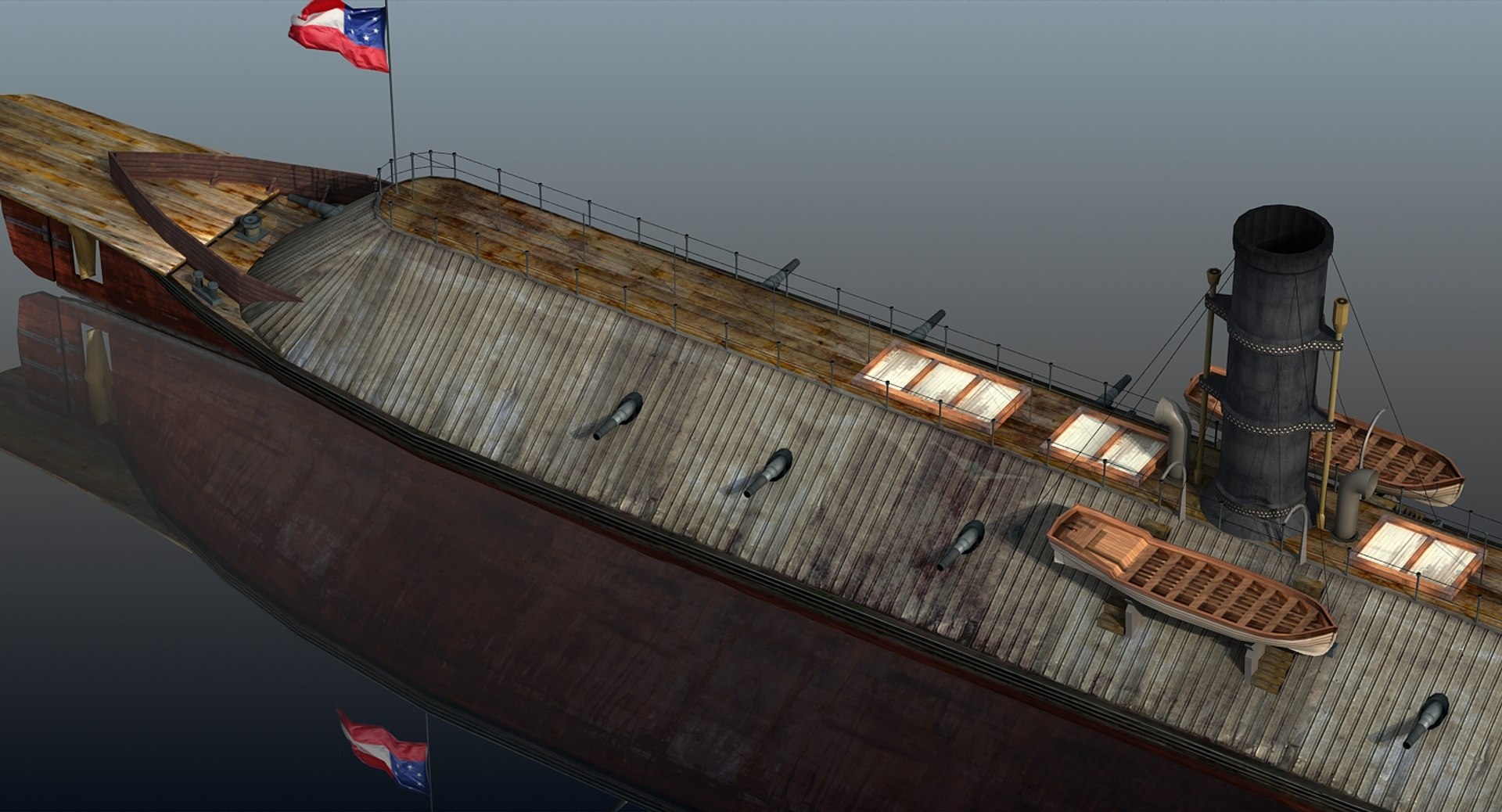 Css Virginia 3D Model - TurboSquid 1353981