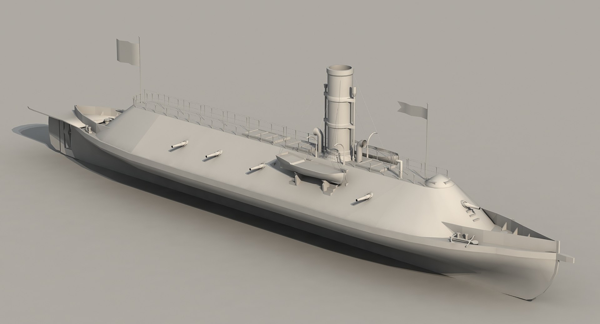 Css Virginia 3D Model - TurboSquid 1353981