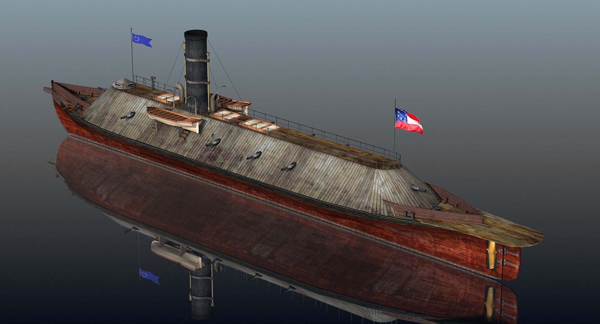 Css Virginia 3D Model - TurboSquid 1353981
