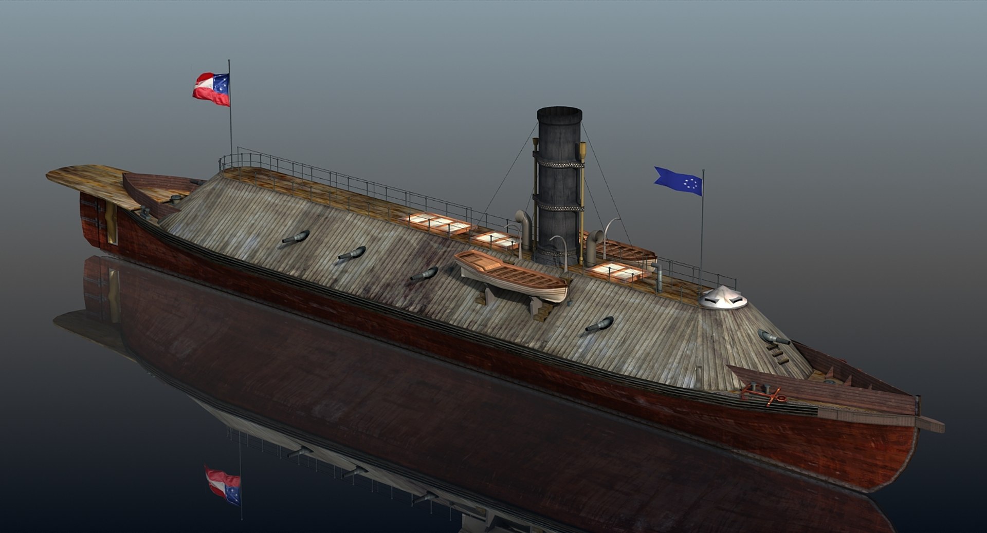 Css Virginia 3D Model - TurboSquid 1353981