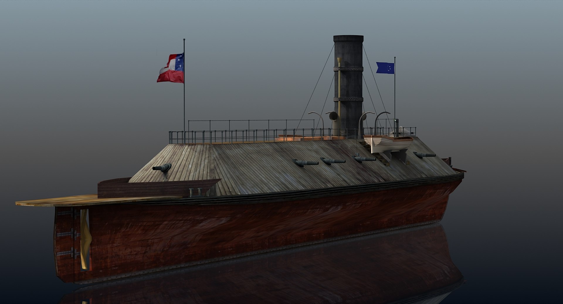 Css Virginia 3D Model - TurboSquid 1353981