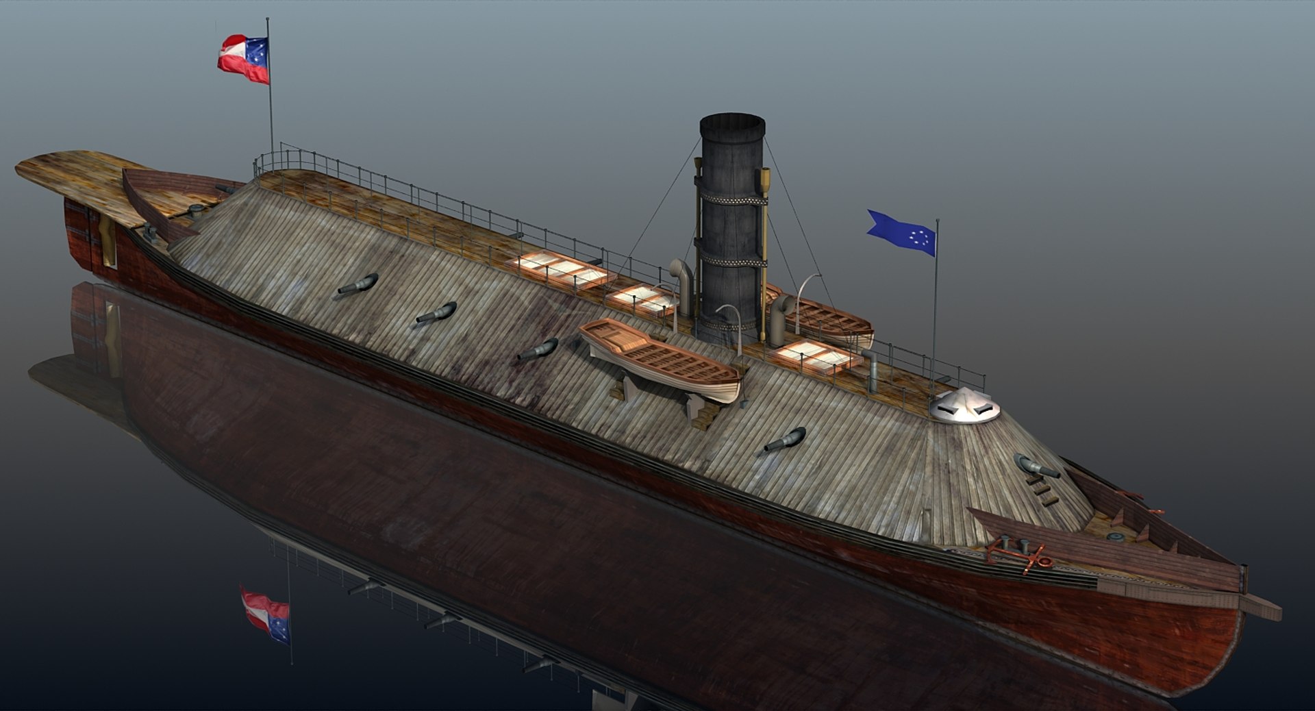 Css Virginia 3D Model - TurboSquid 1353981