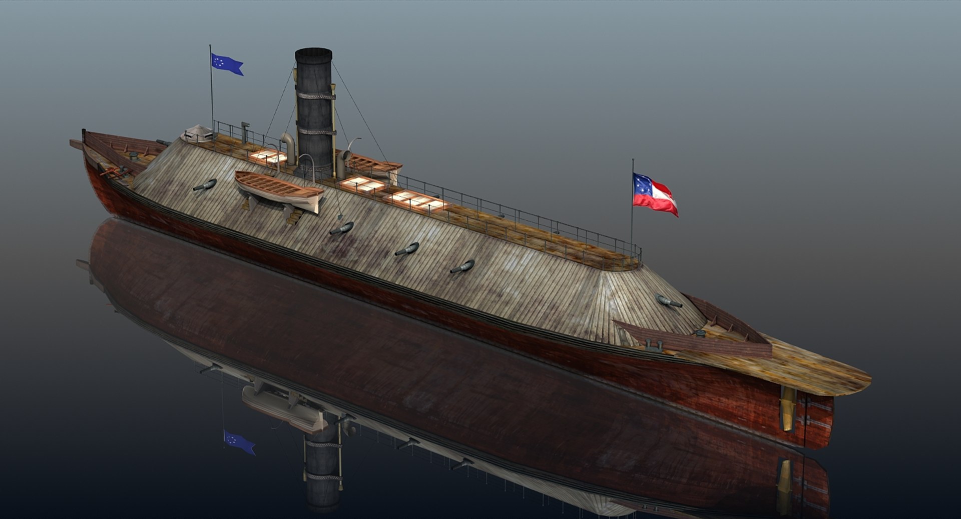 Css Virginia 3D Model - TurboSquid 1353981