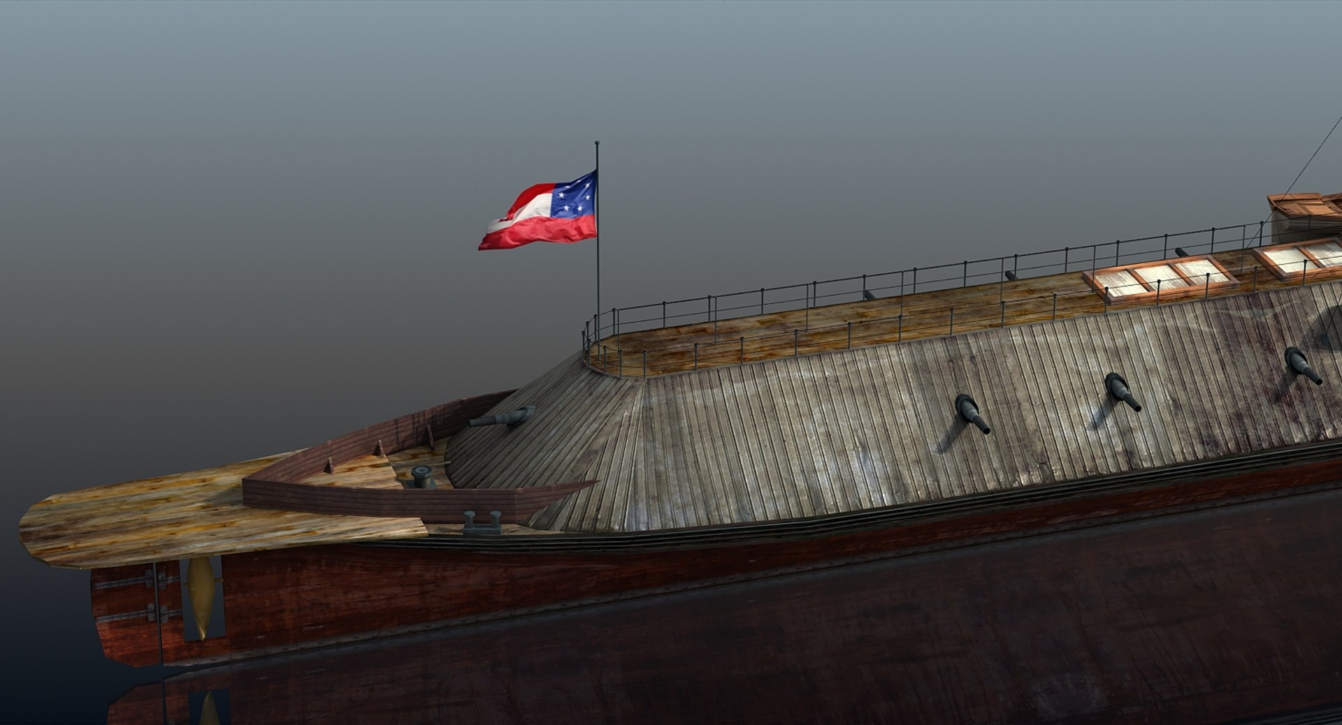 Css Virginia 3D Model - TurboSquid 1353981