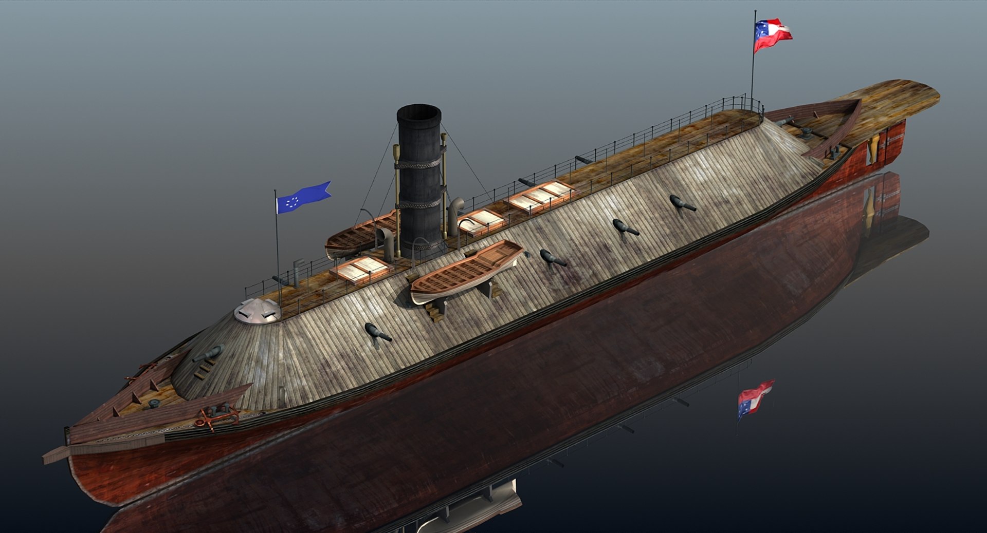 Css Virginia 3D Model - TurboSquid 1353981