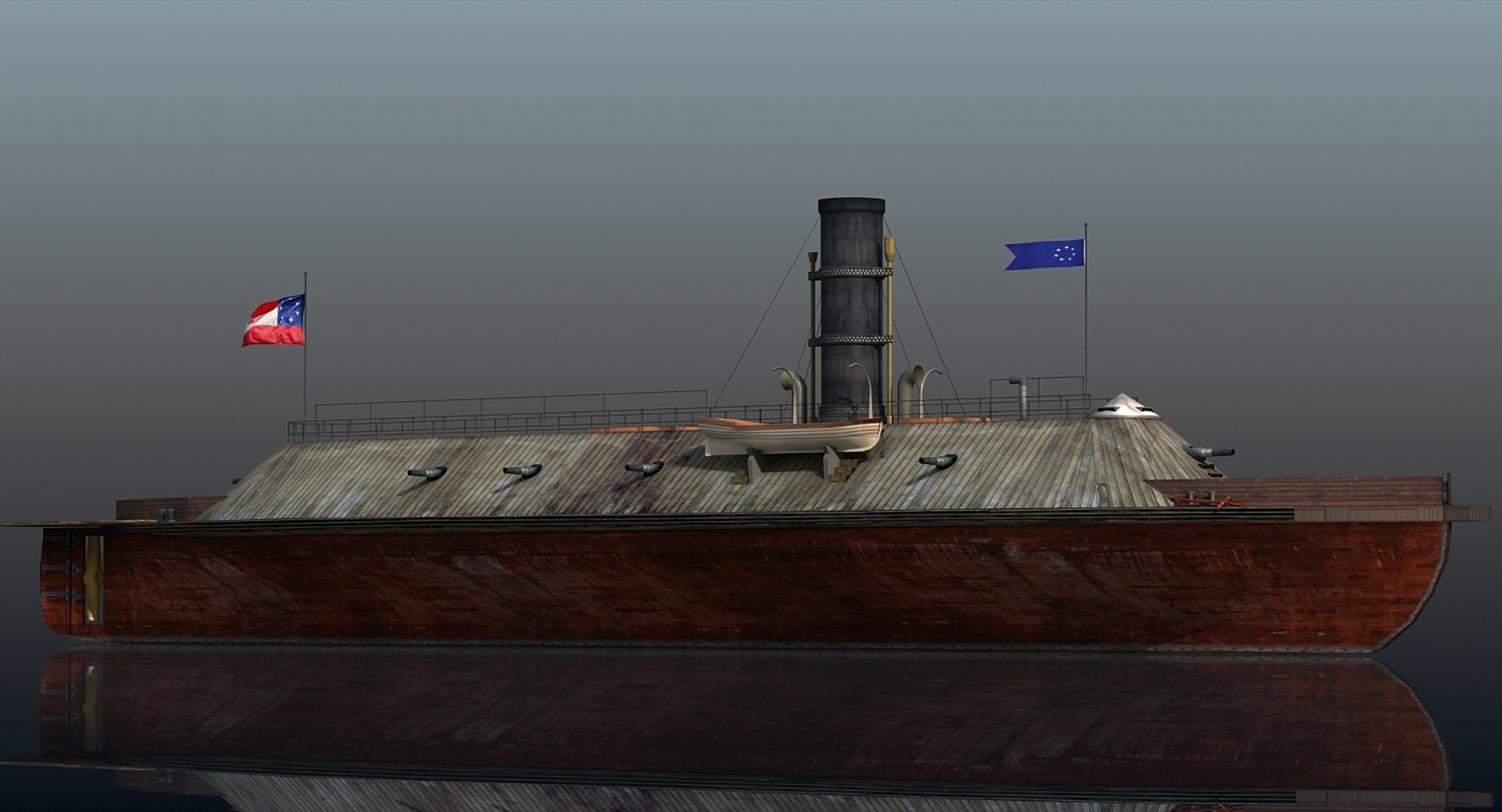 Css Virginia 3D Model - TurboSquid 1353981