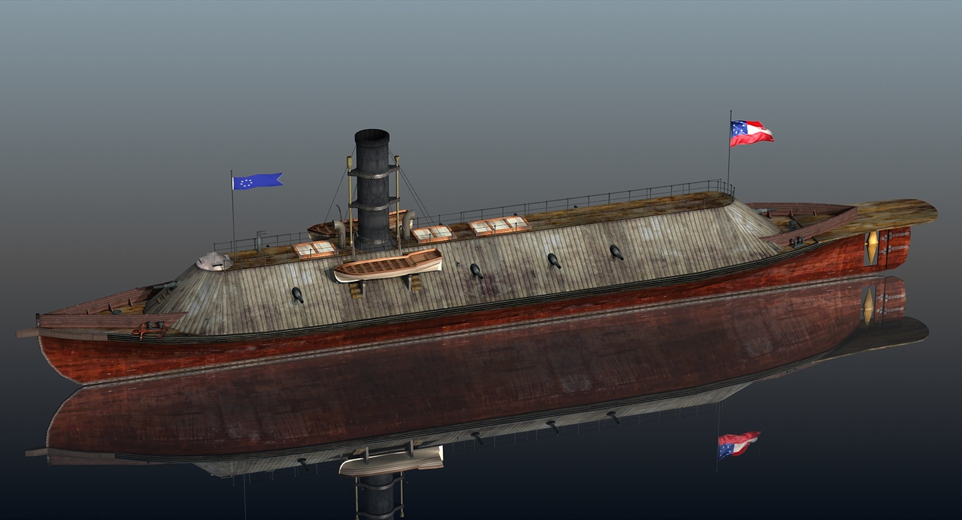Css Virginia 3D Model - TurboSquid 1353981