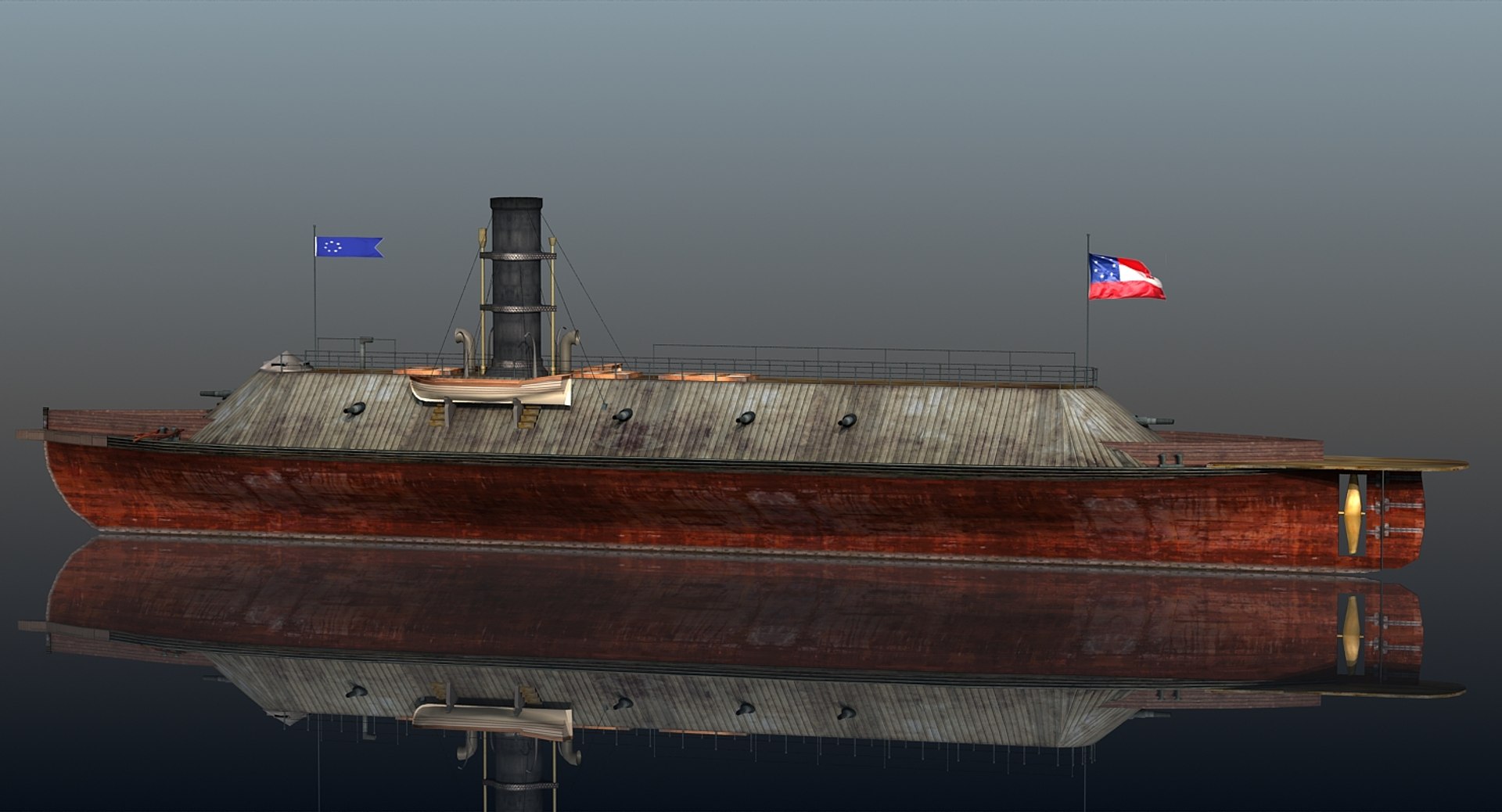 Css Virginia 3D Model - TurboSquid 1353981