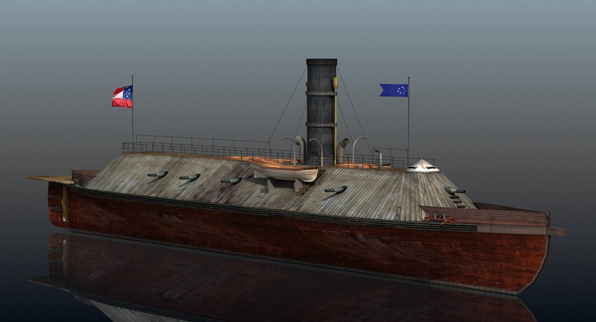 Css Virginia 3D Model - TurboSquid 1353981