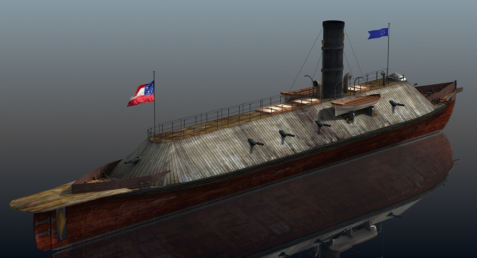 Css Virginia 3D Model - TurboSquid 1353981