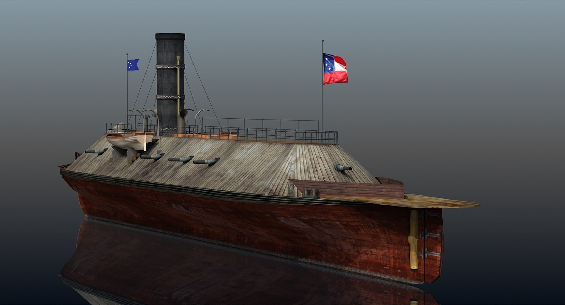Css Virginia 3D Model - TurboSquid 1353981