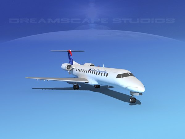 3D embraer erj - TurboSquid 1320866