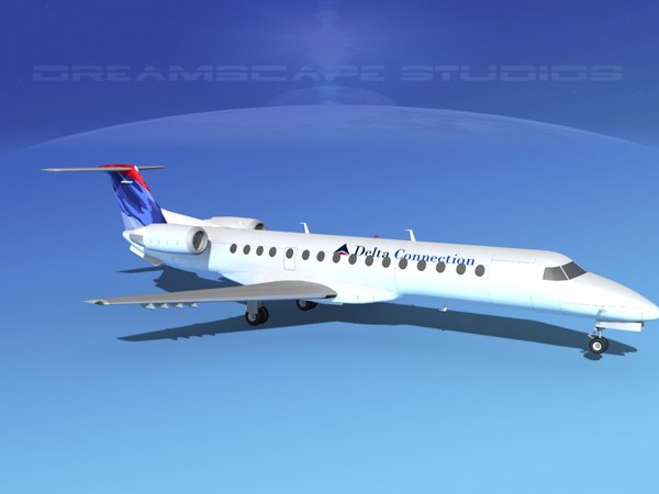 3D embraer erj - TurboSquid 1320866