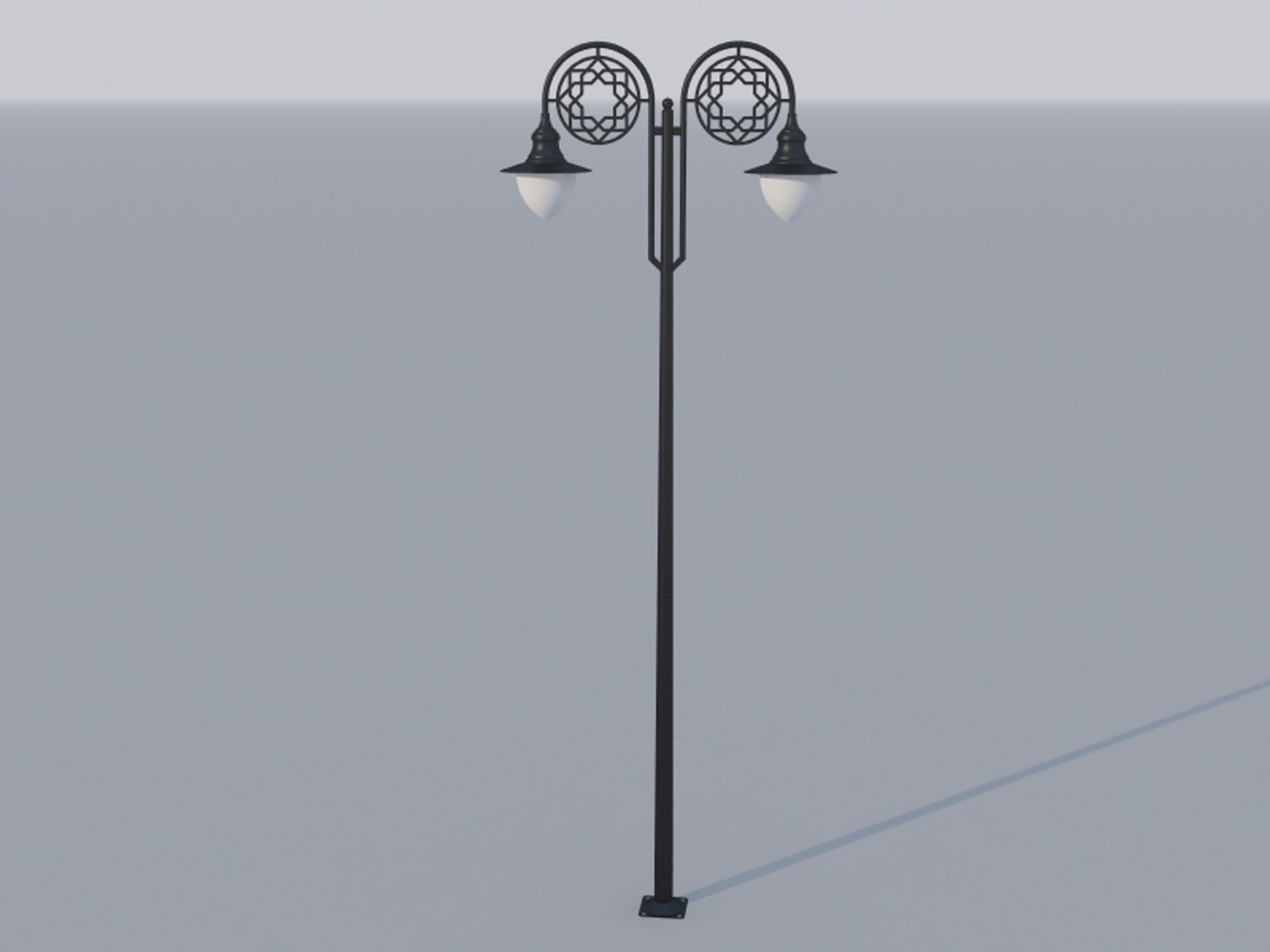 3d model of street light
