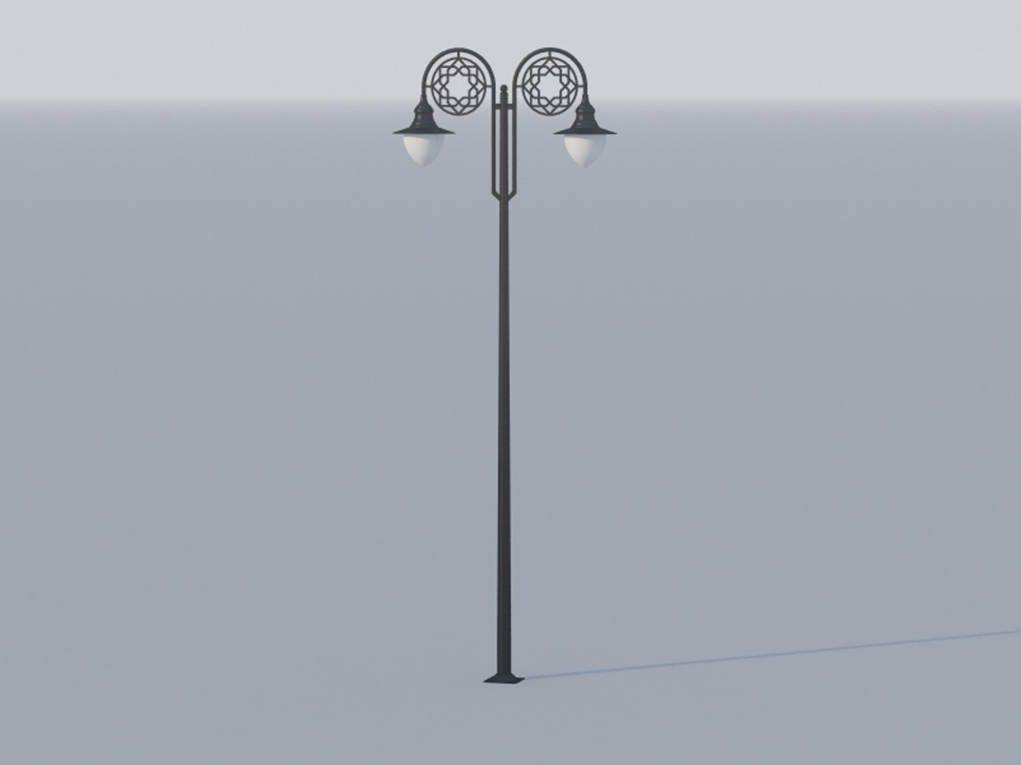 3d model of street light