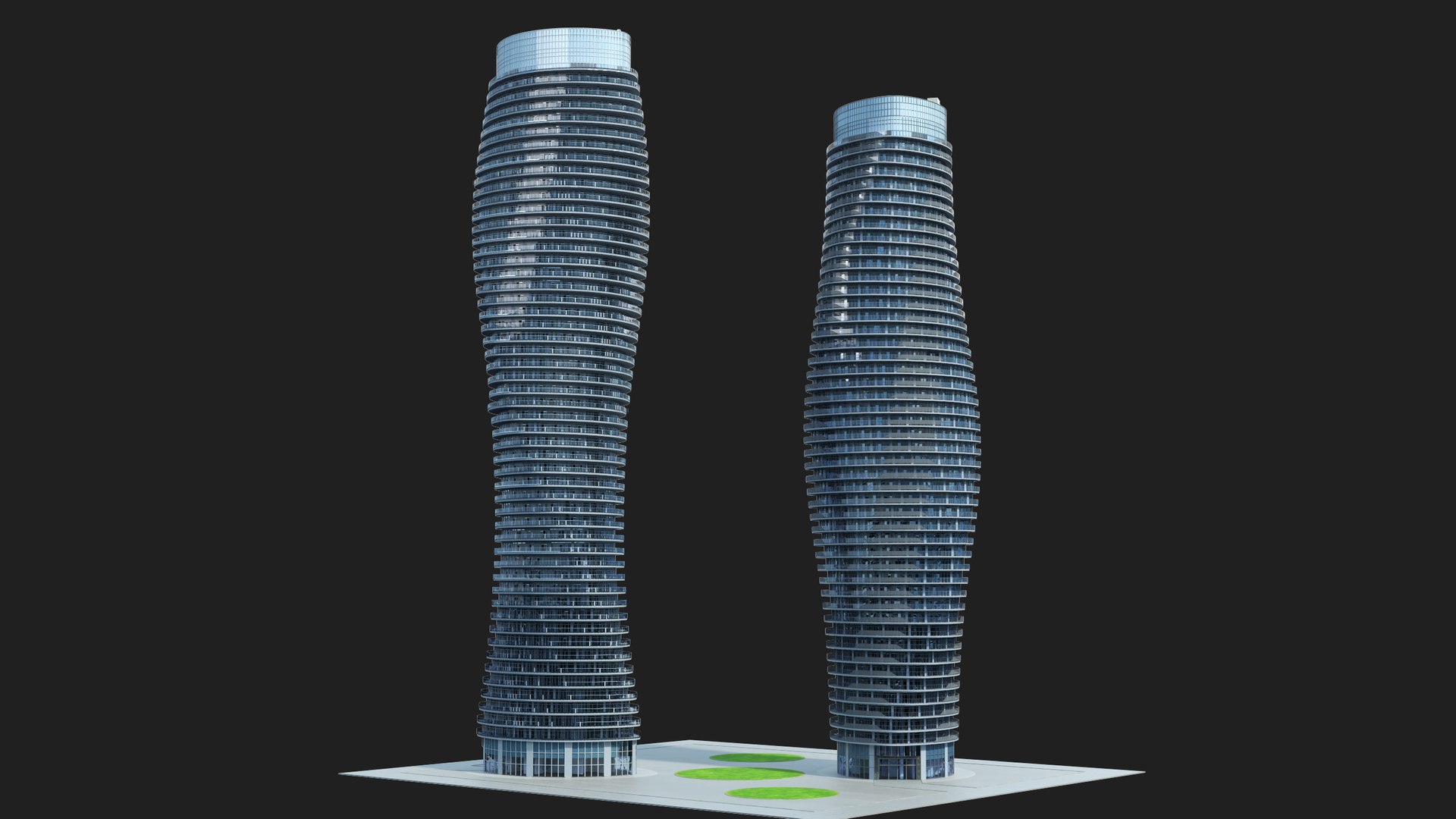 Absolute World Towers 3D - TurboSquid 2215808