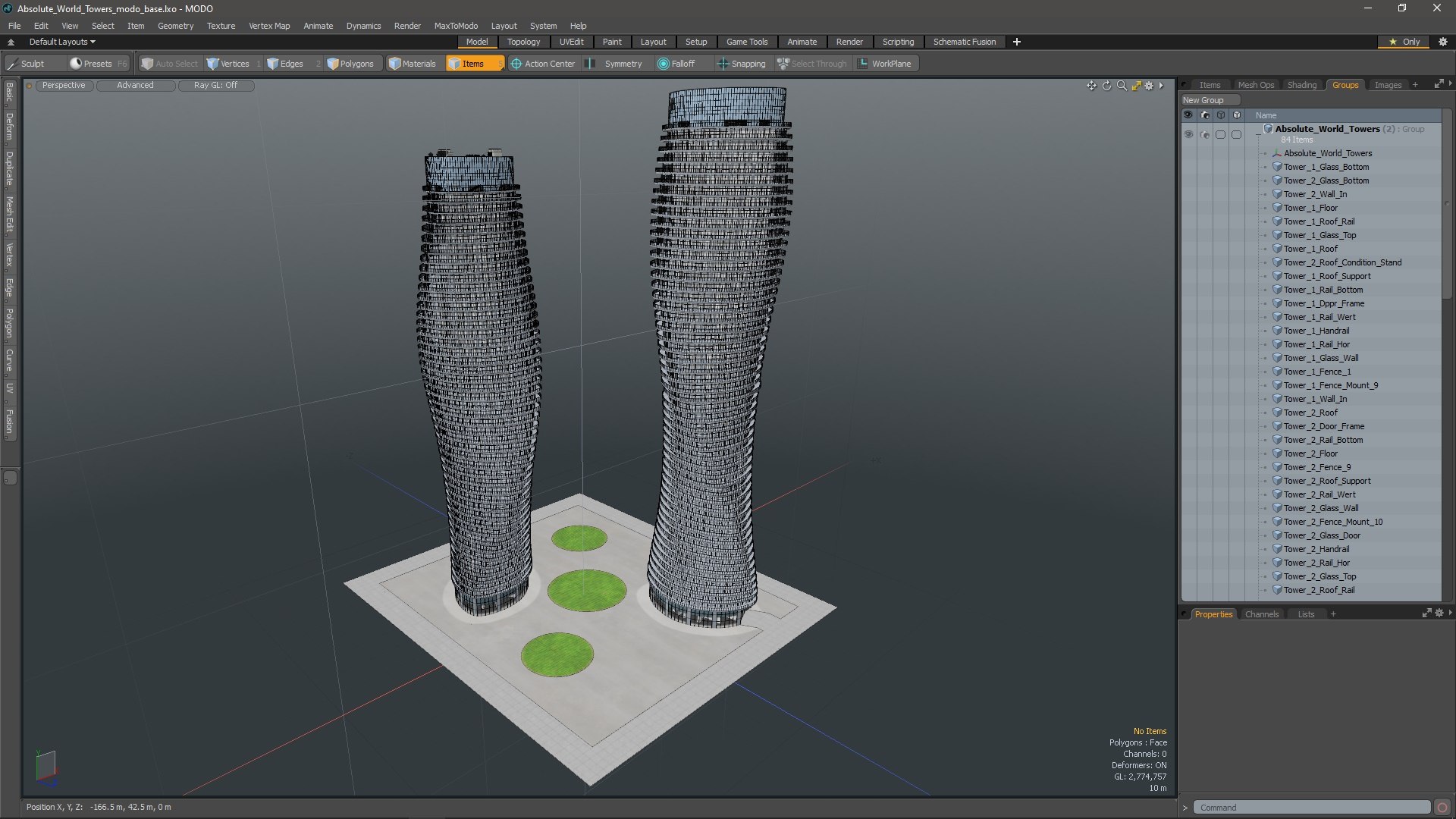 Absolute World Towers 3D - TurboSquid 2215808