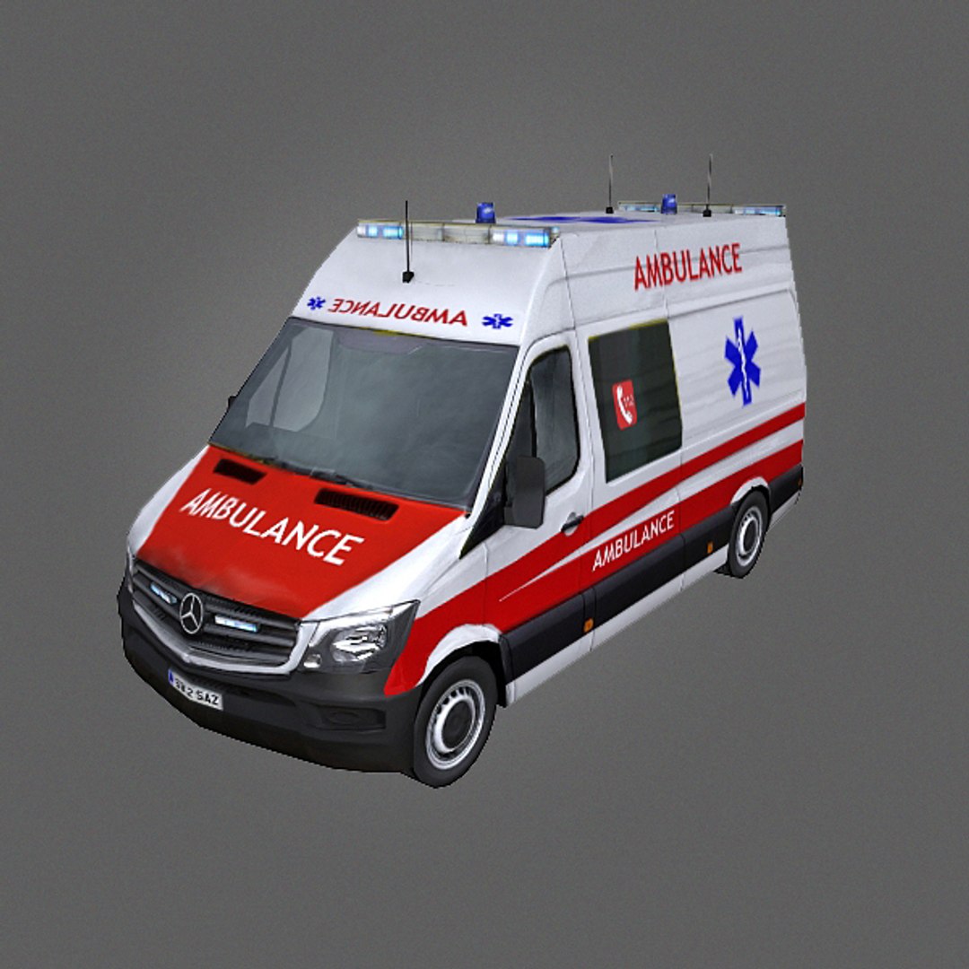 Photorealistic Mercedes Sprinter 2014 3d Max