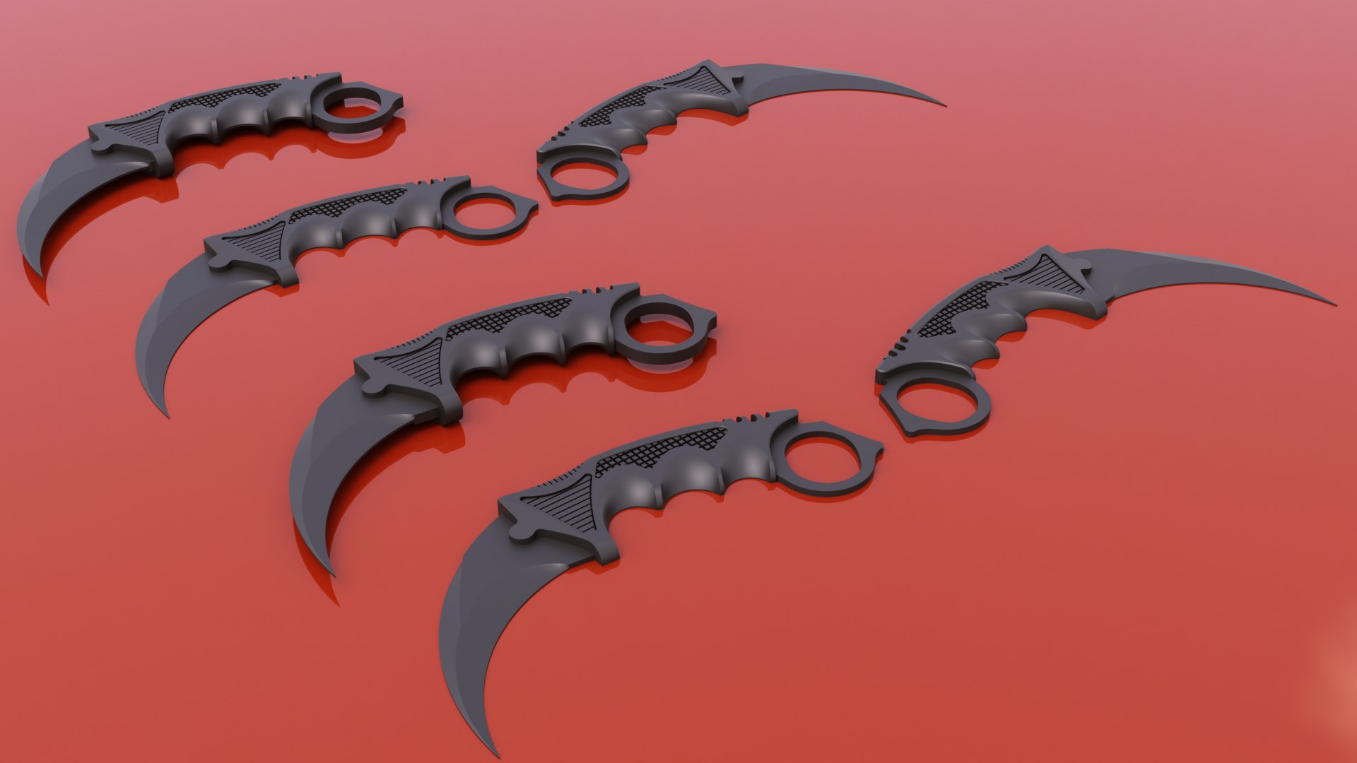 3D karambit model - TurboSquid 1274731
