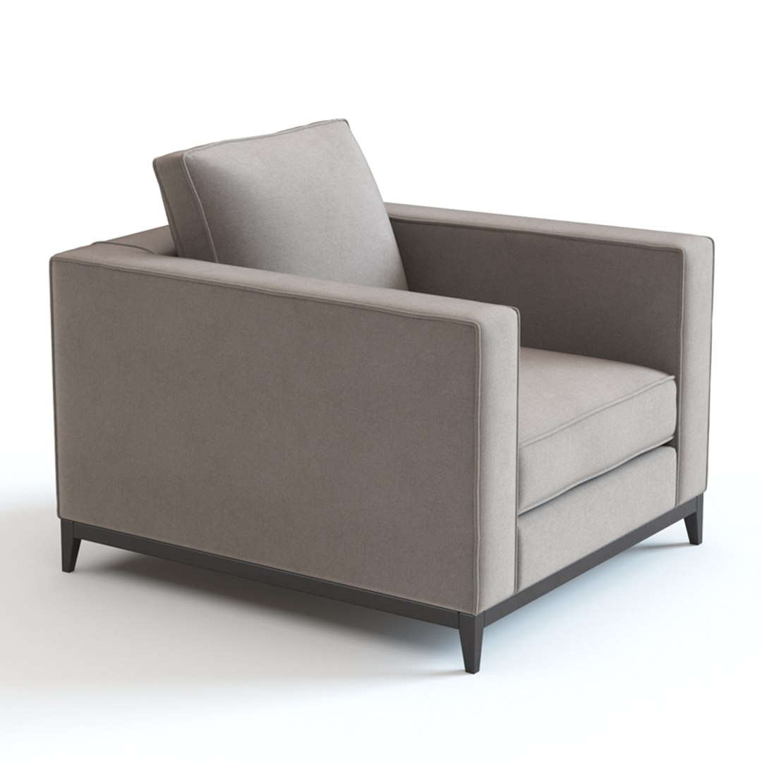 3D Sofa Chair Hockney Armchair Model - TurboSquid 1489786