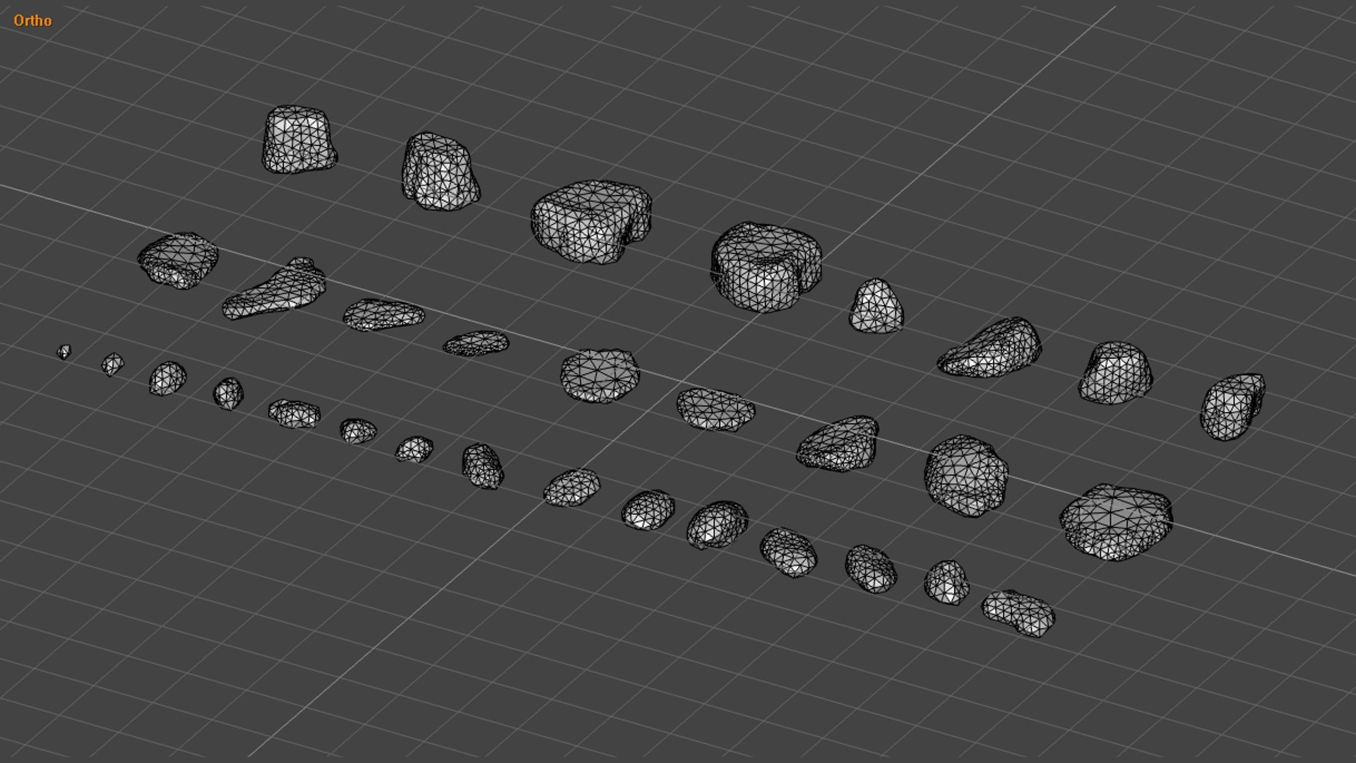 Free Assorted Rocks - Base 3D Model - TurboSquid 2216827