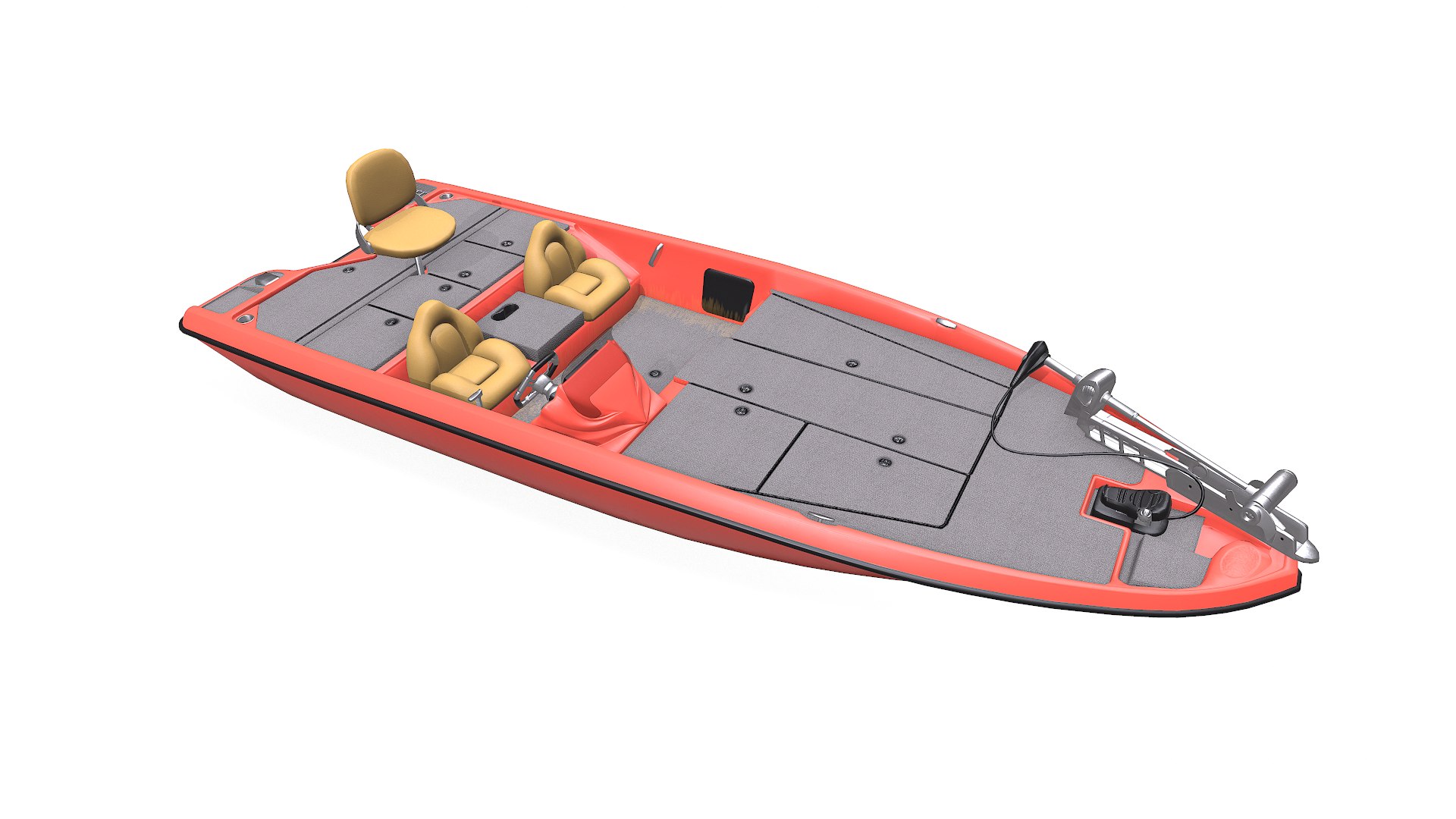 Bass Fishing Pbr 3D Model - TurboSquid 1706162