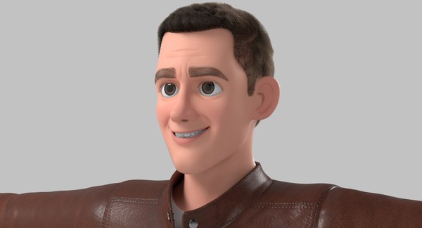 ryan cartoon man handsome ma