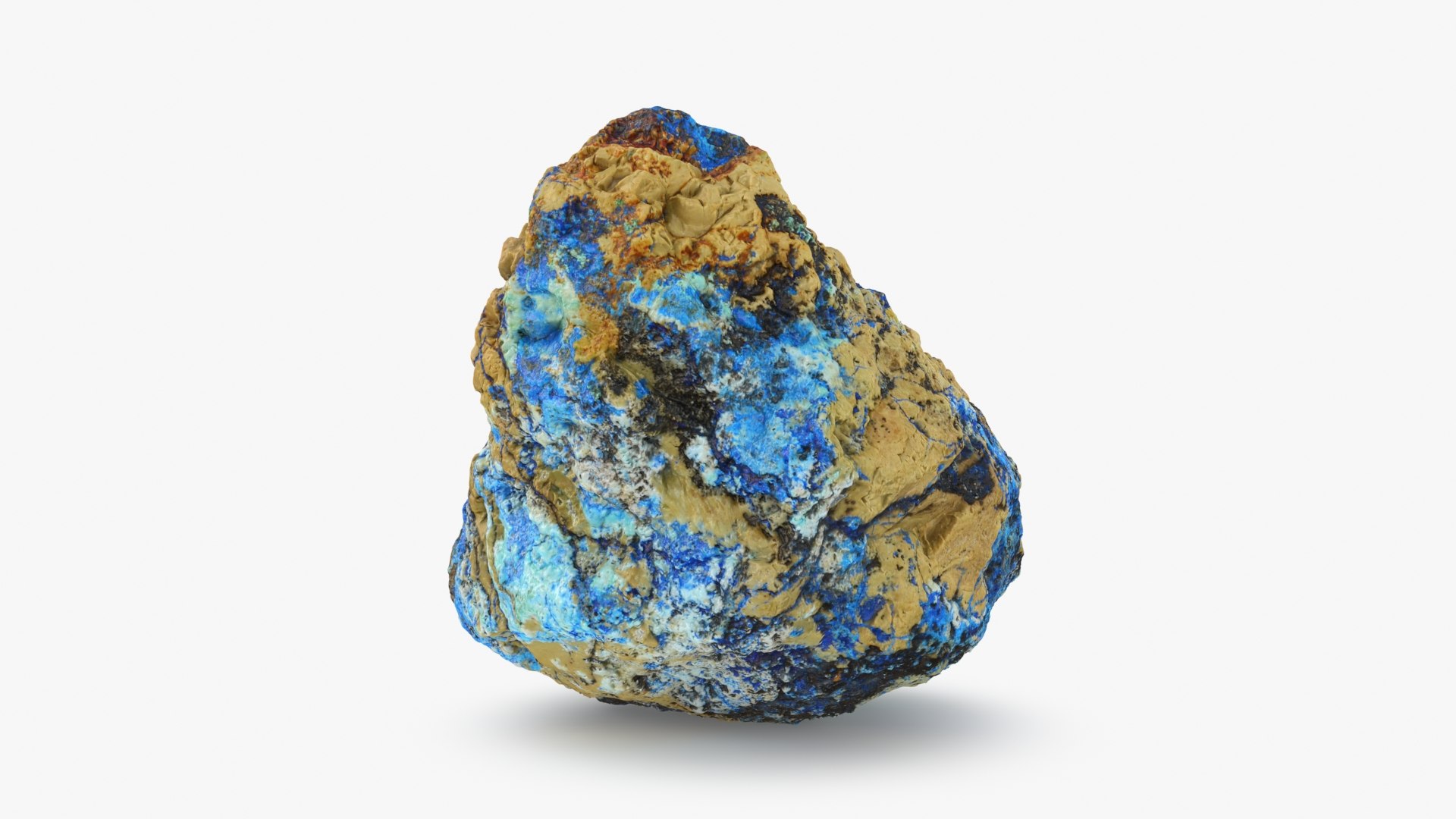 Azurite Crystal 04 Model - TurboSquid 2305555