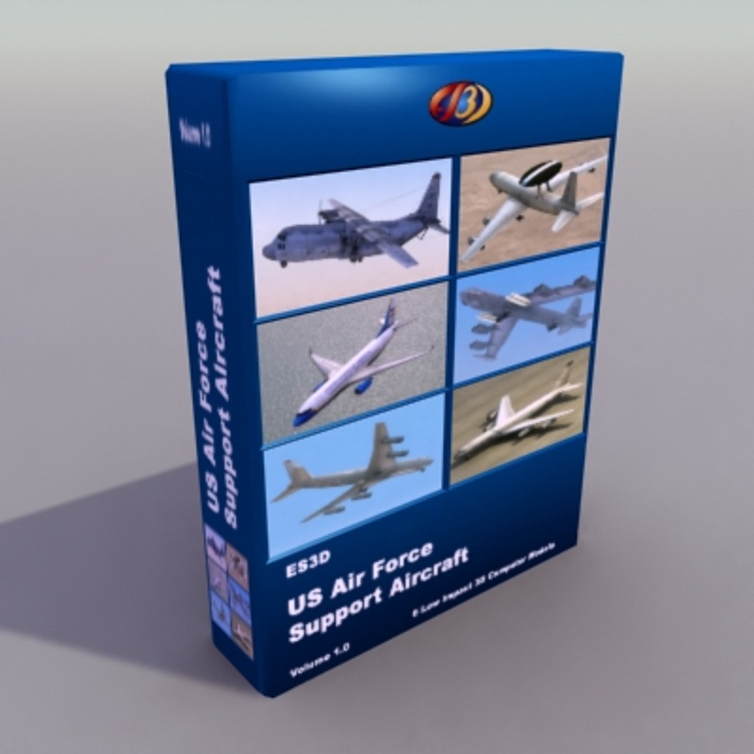 3d E3 Sentry Military Model