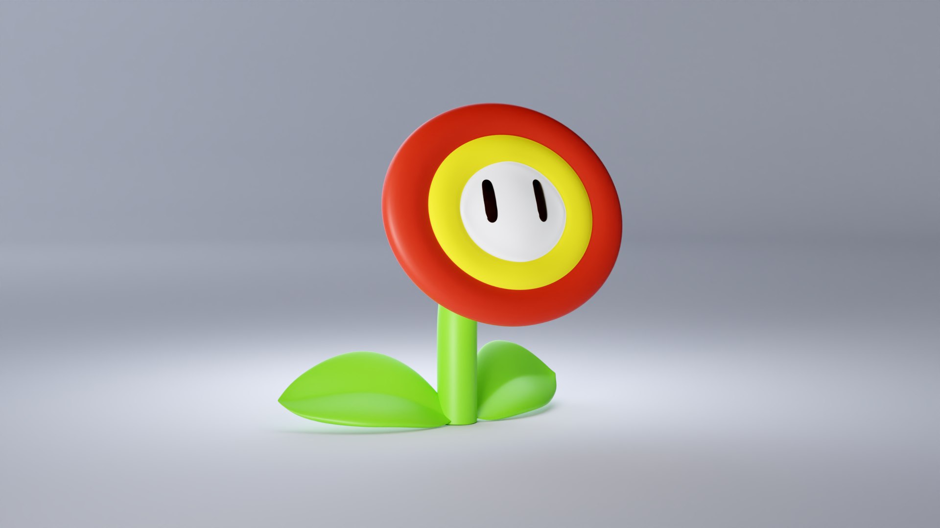 3D Fire Flower - Super Mario Model - TurboSquid 2028623