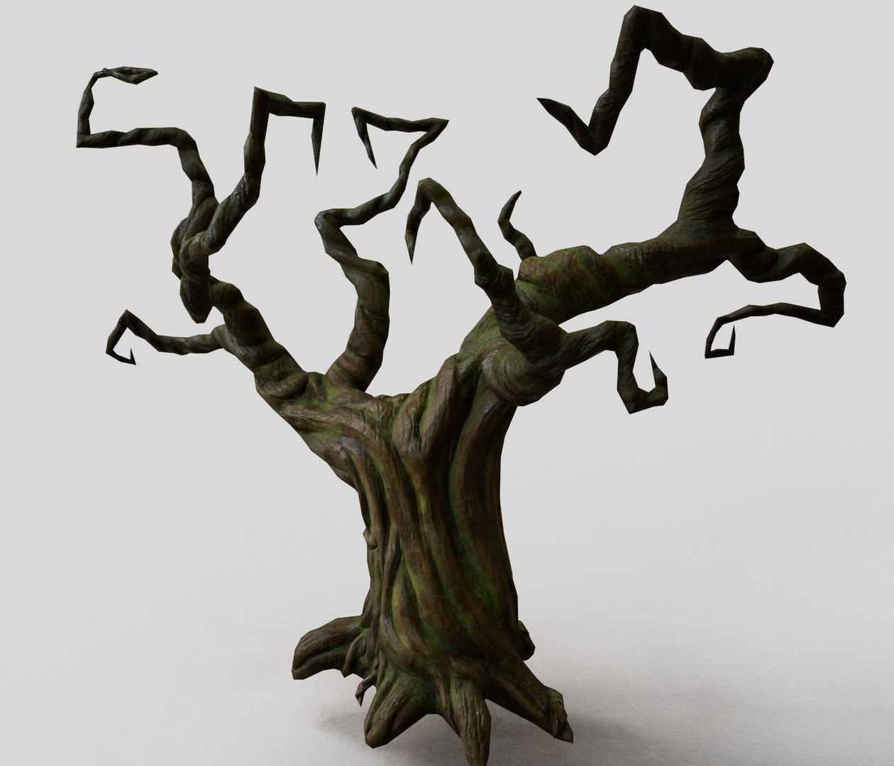 Creepy tree wood 3D model - TurboSquid 1296615