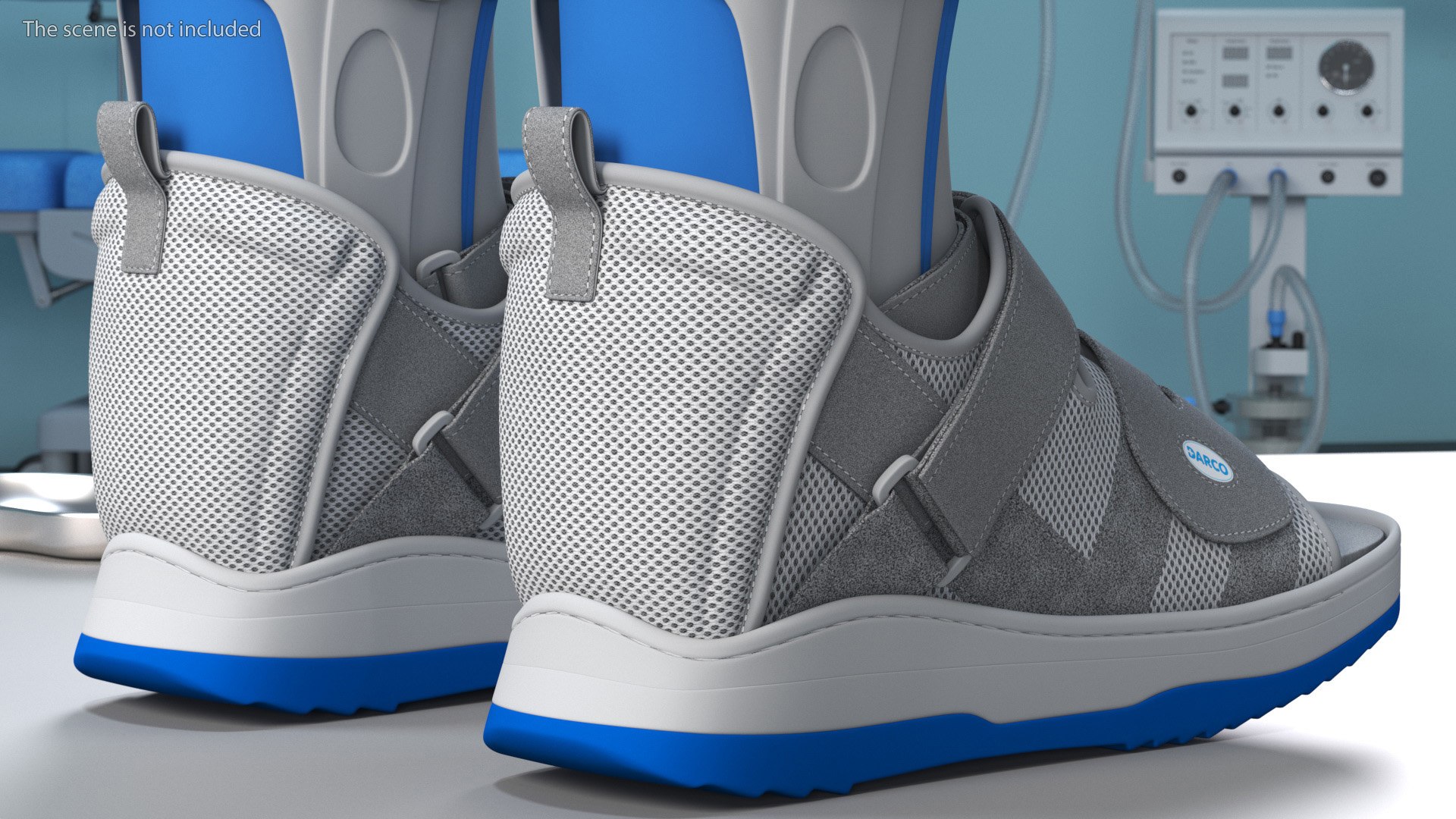 Feet Orthotics Darco with Off-Loading Shoes model - TurboSquid 2031811