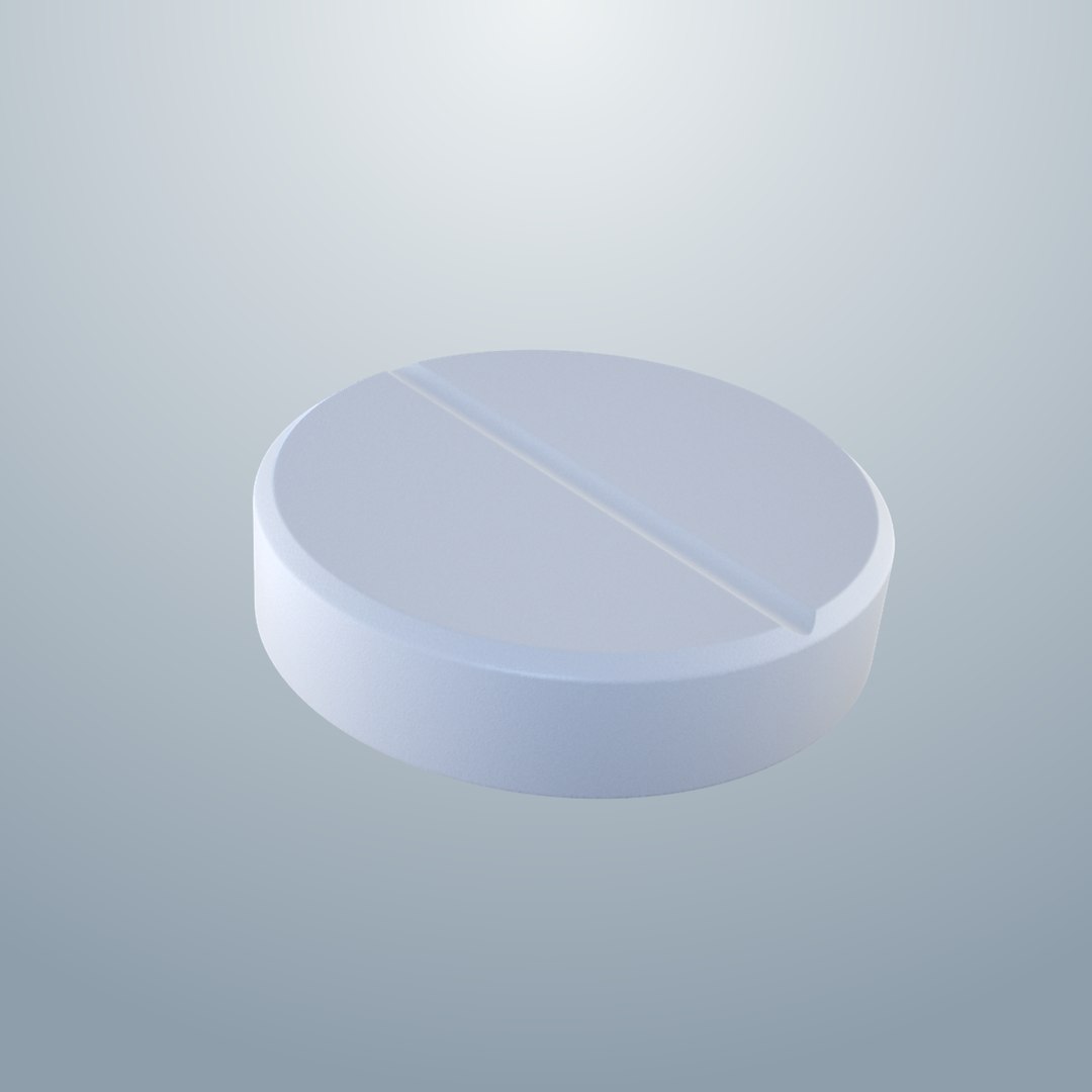 Medication Pills Package 3D Model - TurboSquid 1151225