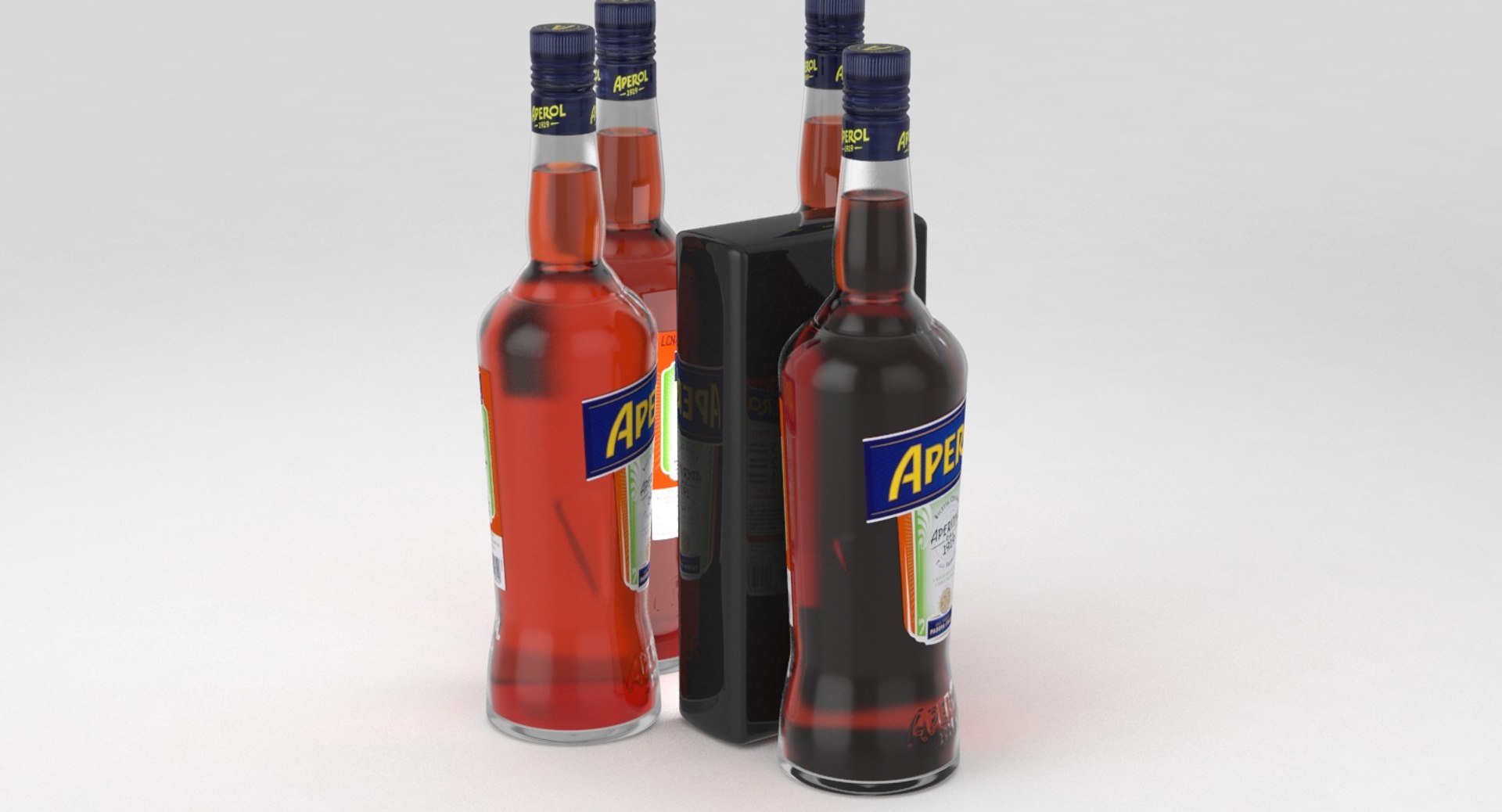 Aperol Alcohol Bottle 3D Model - TurboSquid 1228493