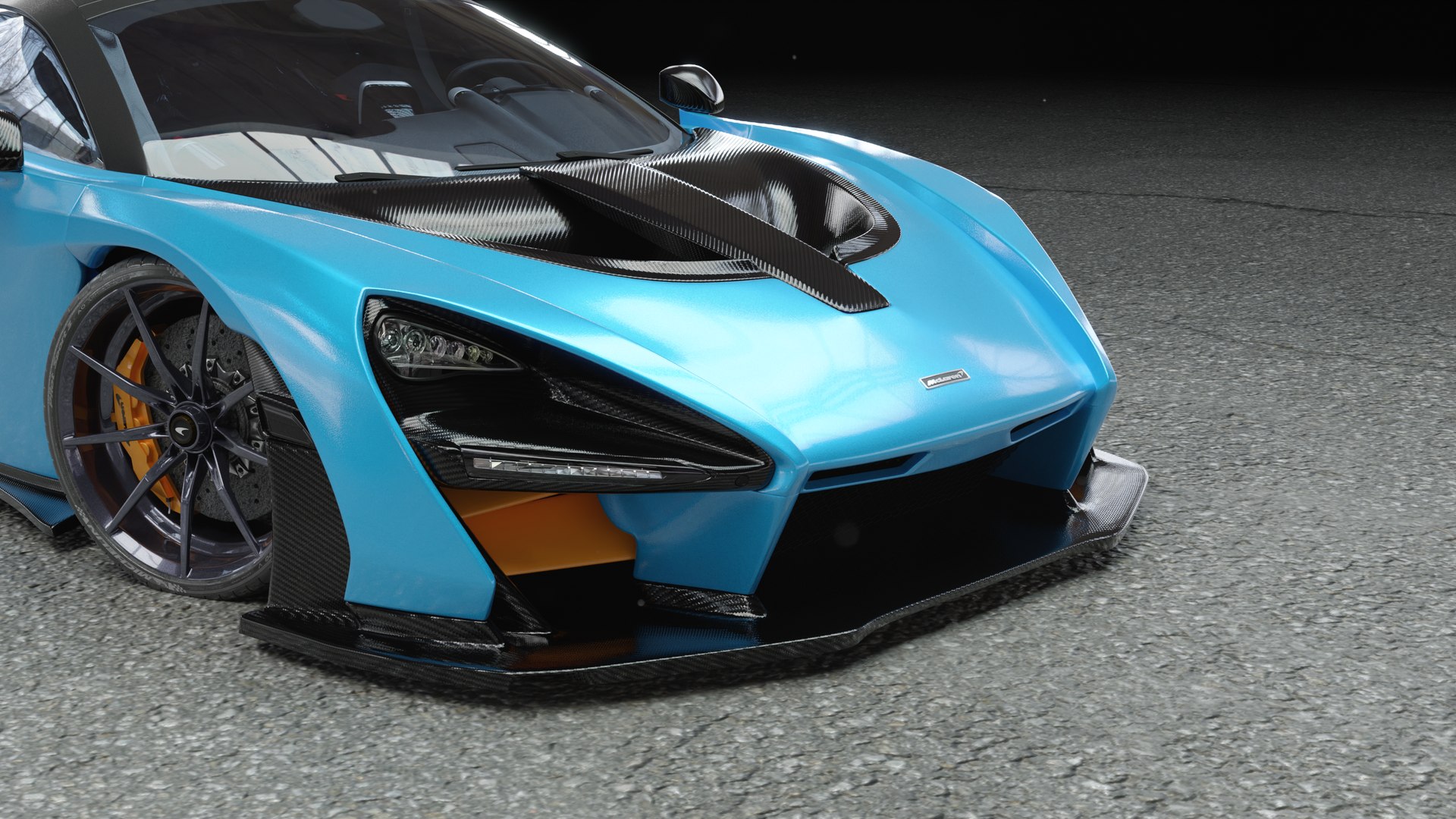 2019McLaren Senna Model - TurboSquid 1843478