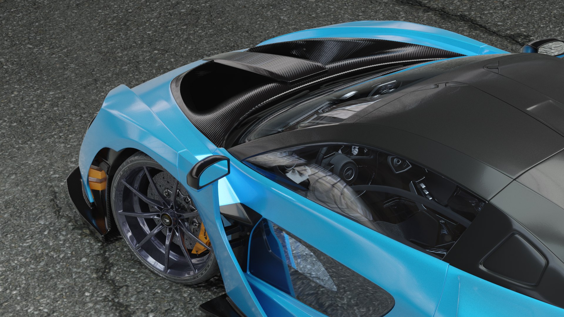 2019McLaren Senna Model - TurboSquid 1843478