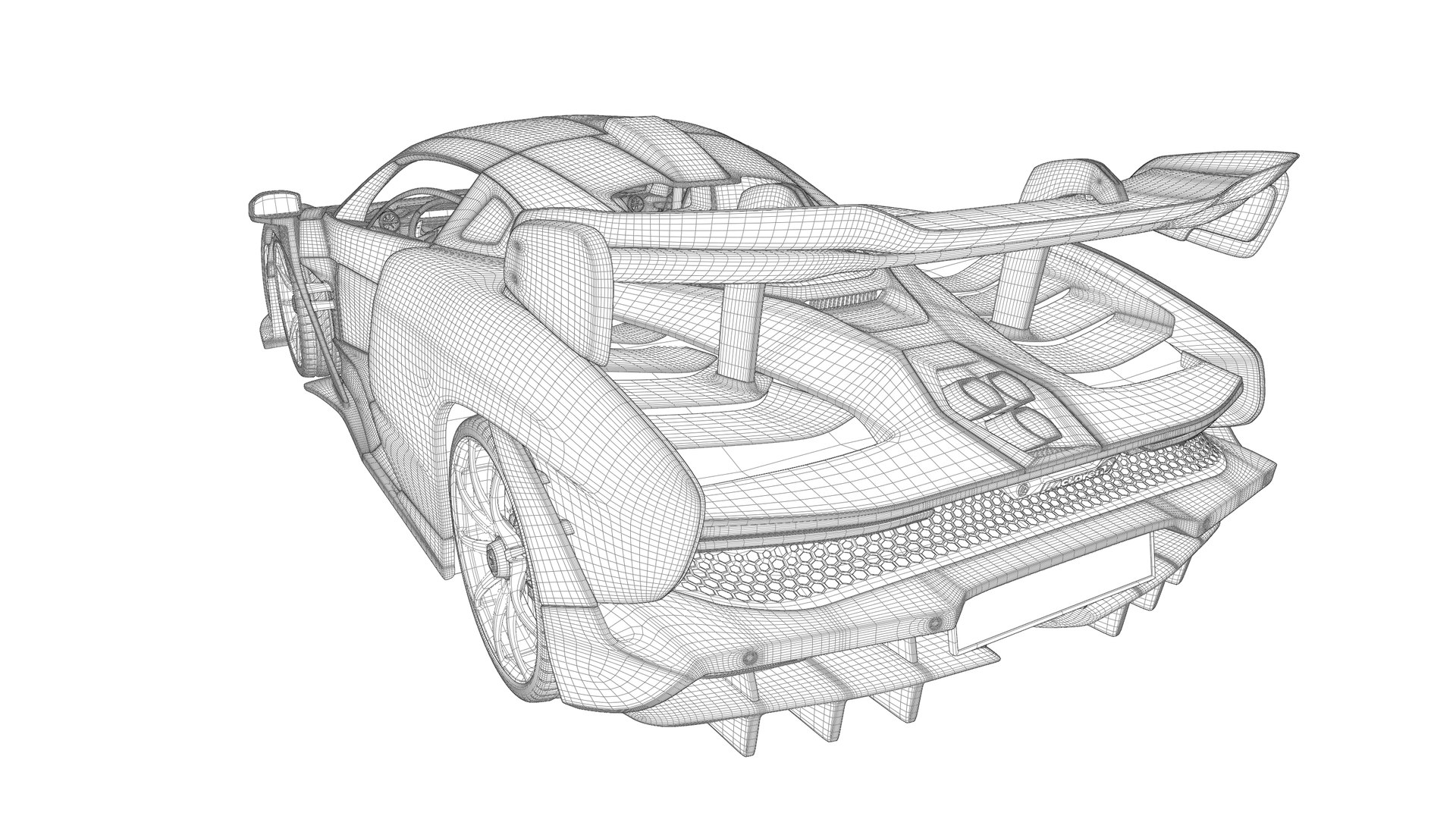 2019McLaren Senna Model - TurboSquid 1843478