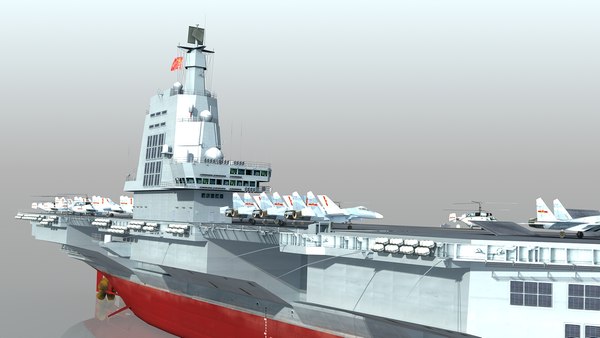 Chinese aircraft carrier CV 18 Fujian Type 003 Modelo 3D - TurboSquid 1968923